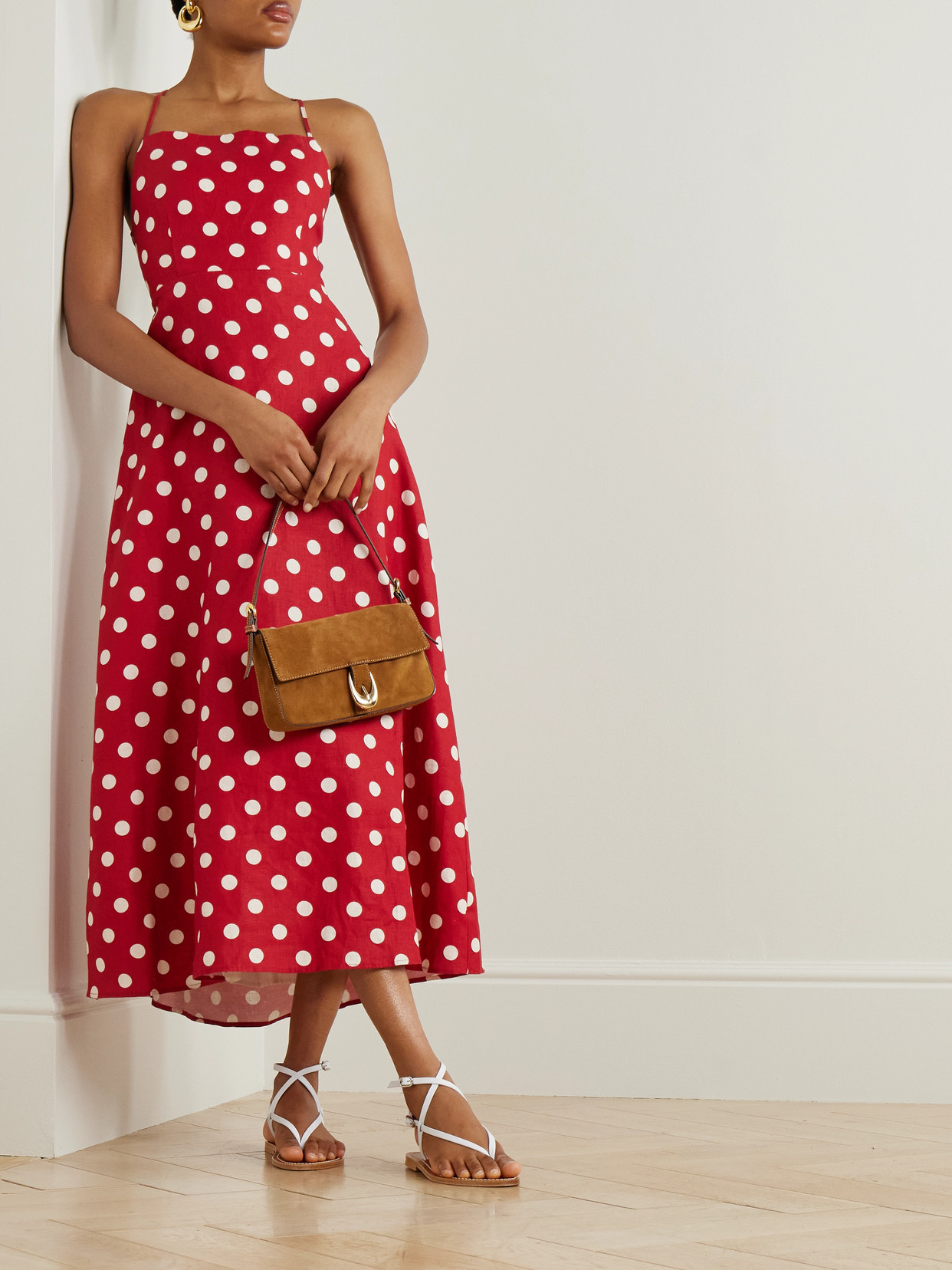 posse red polka dot dress LORI DRESS POSSE