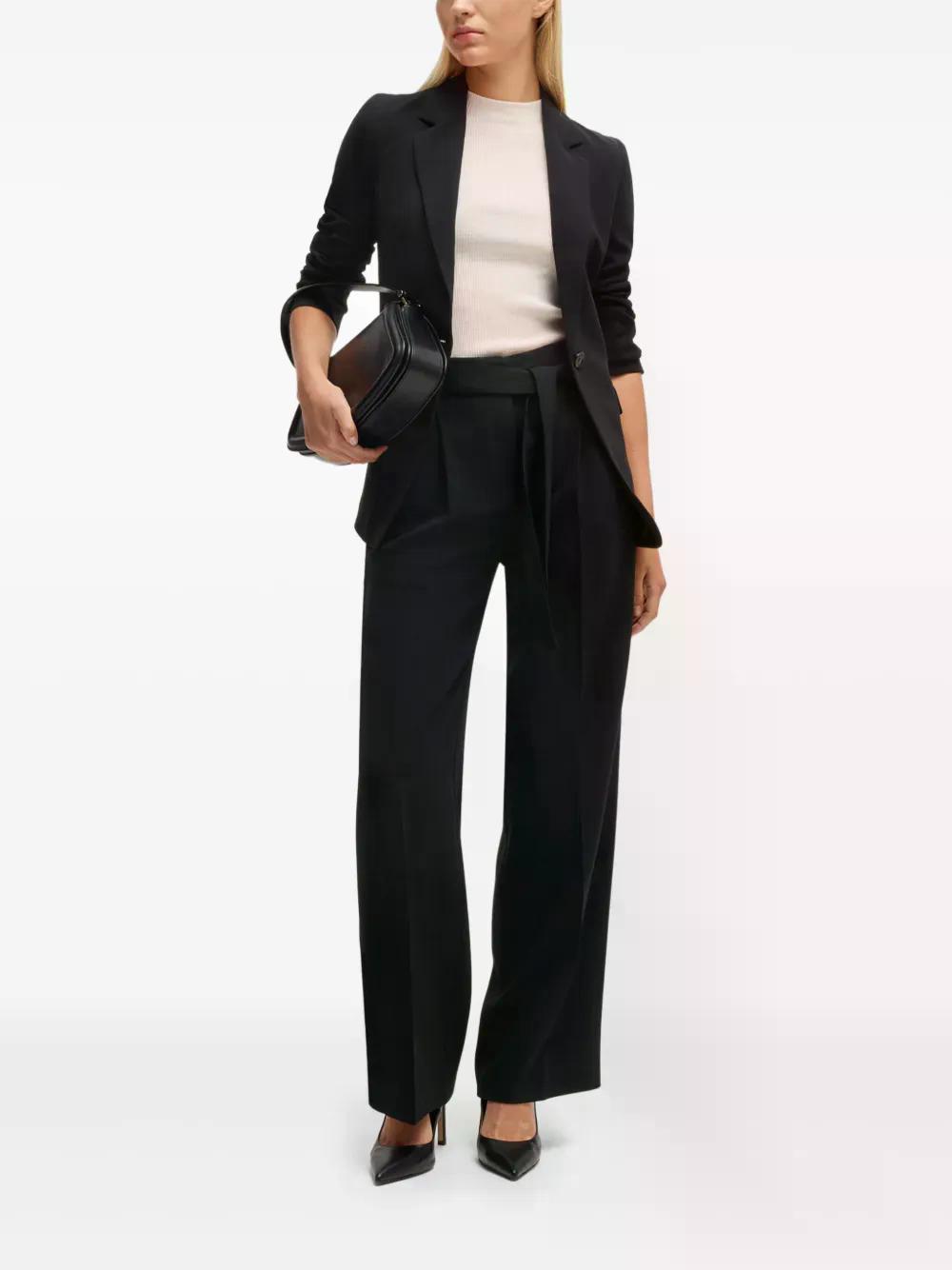 BOSS BOSS Creased Tailored Trousers