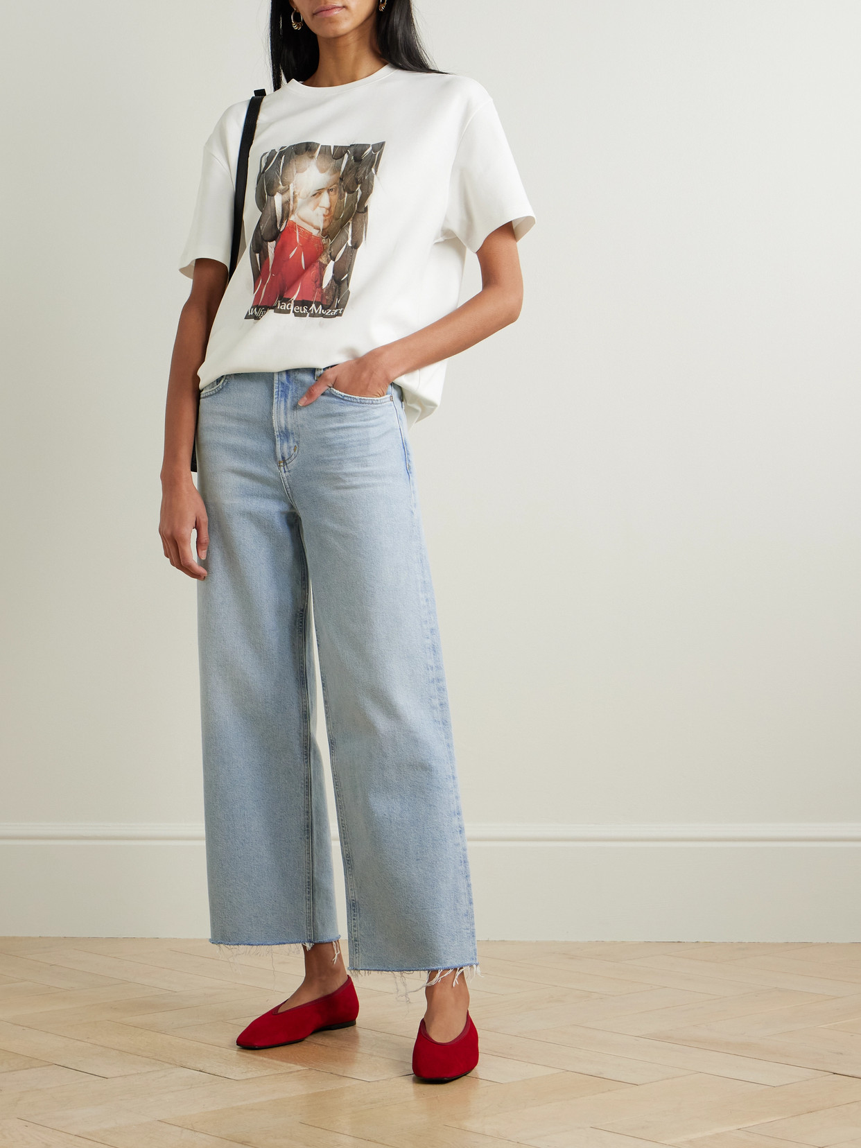 AGOLDE Ren High-Rise Wide-Leg Jeans