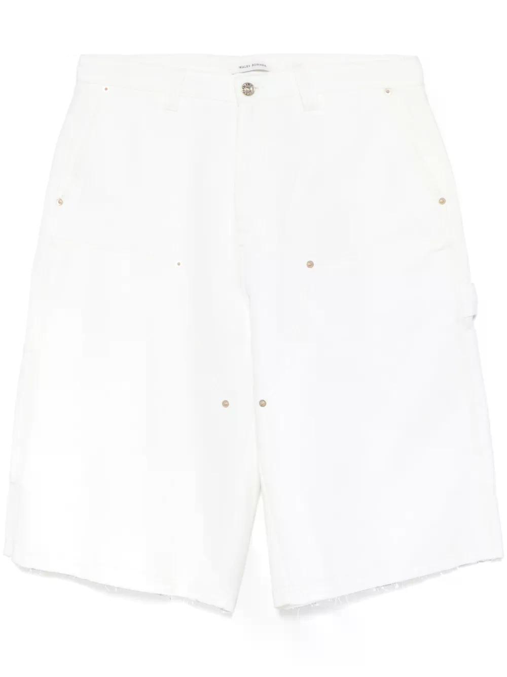 パンツ WALES BONNER KINGSTON SHORTS 50 Wales Bonner Kingston Shorts - White - 61% Off | Editorialist
