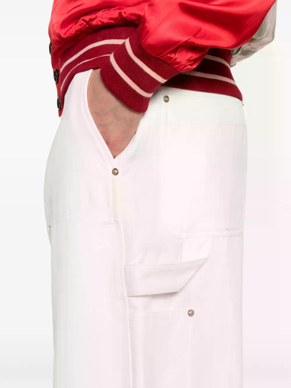 Wales Bonner Kingston Shorts - White - 61% Off | Editorialist