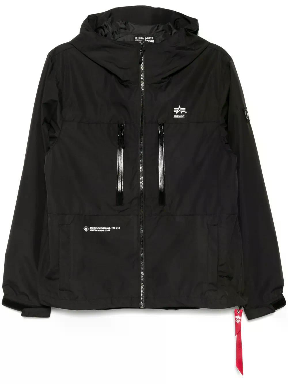 IZZUE Izzue Logo-Embroidered Jacket