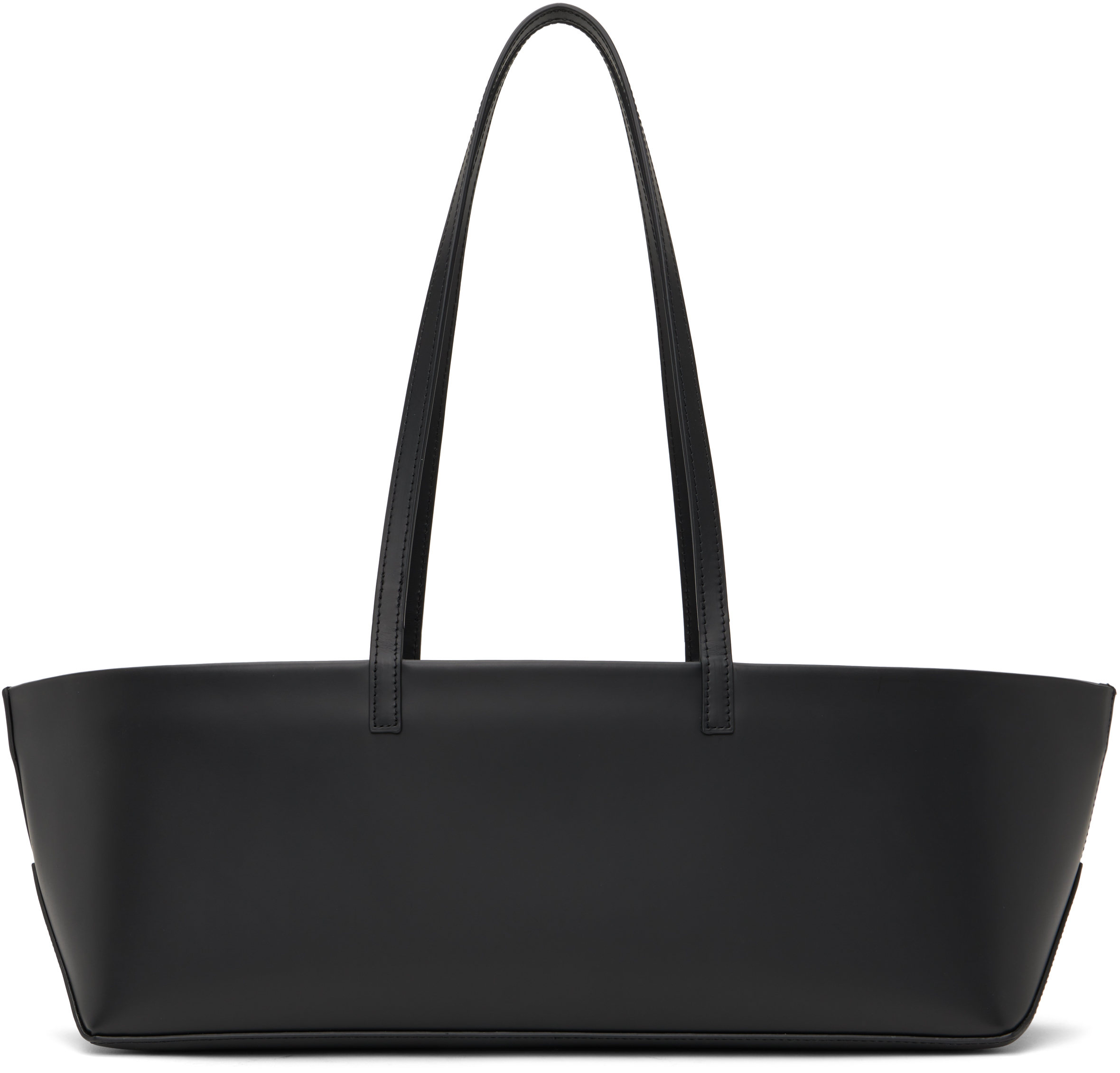 Amomento Square Leather Shoulder Bag In Black - 48% Off | Editorialist