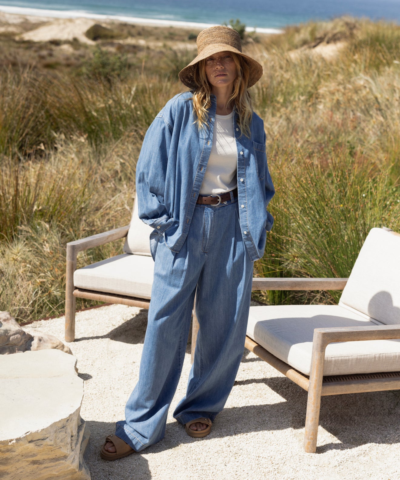 JENNI KAYNE Denim Newport Trouser