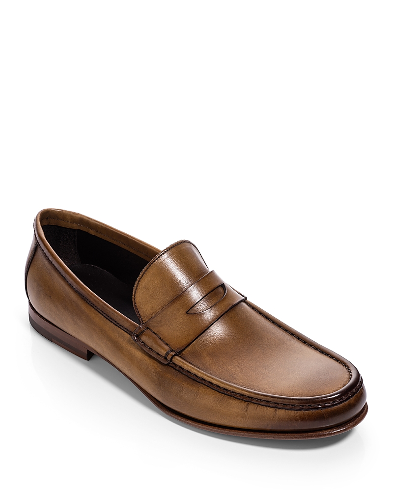 To Boot New York Clapton Penny Loafers Tobacco Editorialist