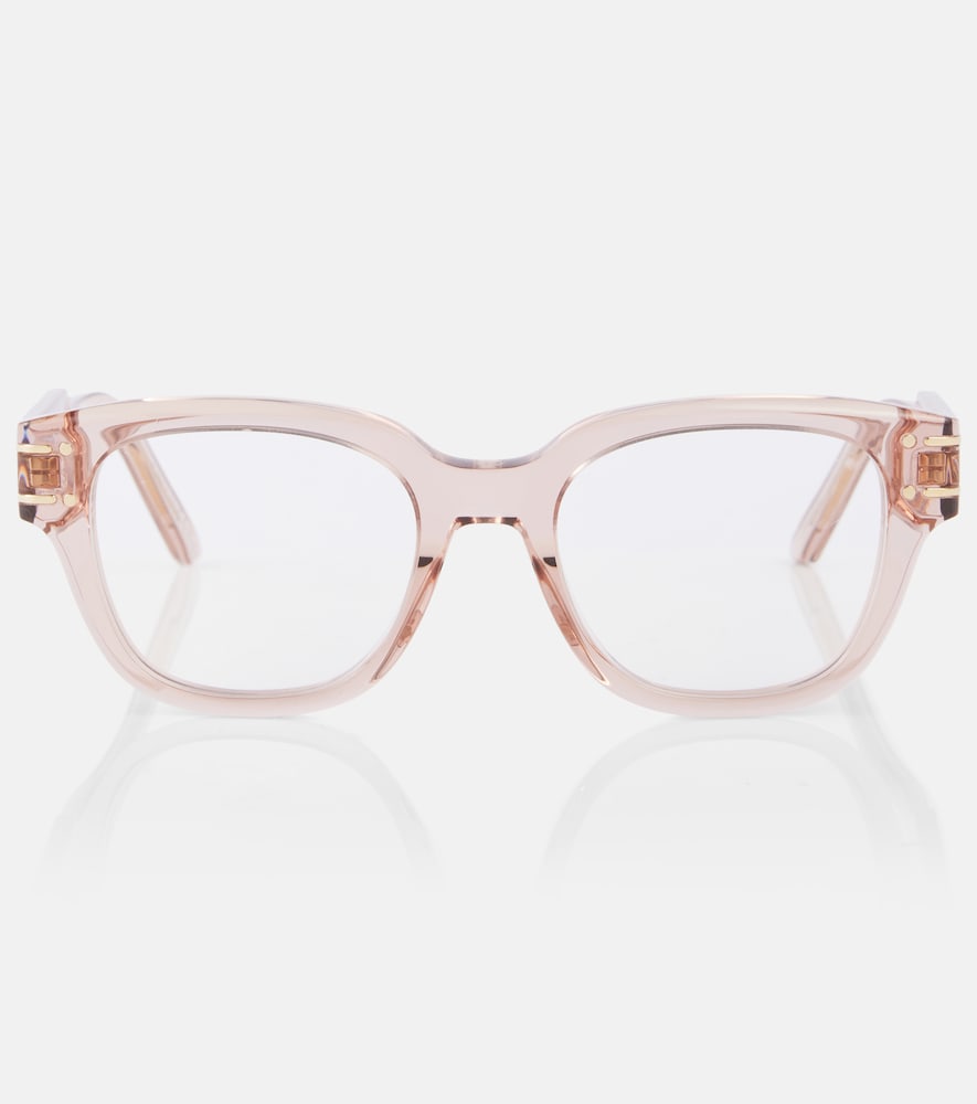 DIOR Dior Rectangular Acetate Glasses
