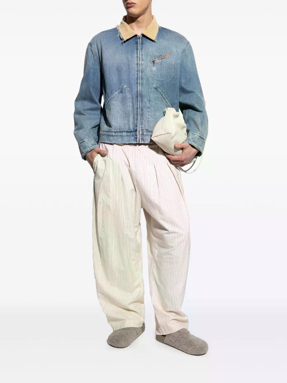 MAISON MARGIELA Maison Margiela Denim Bomber Jacket