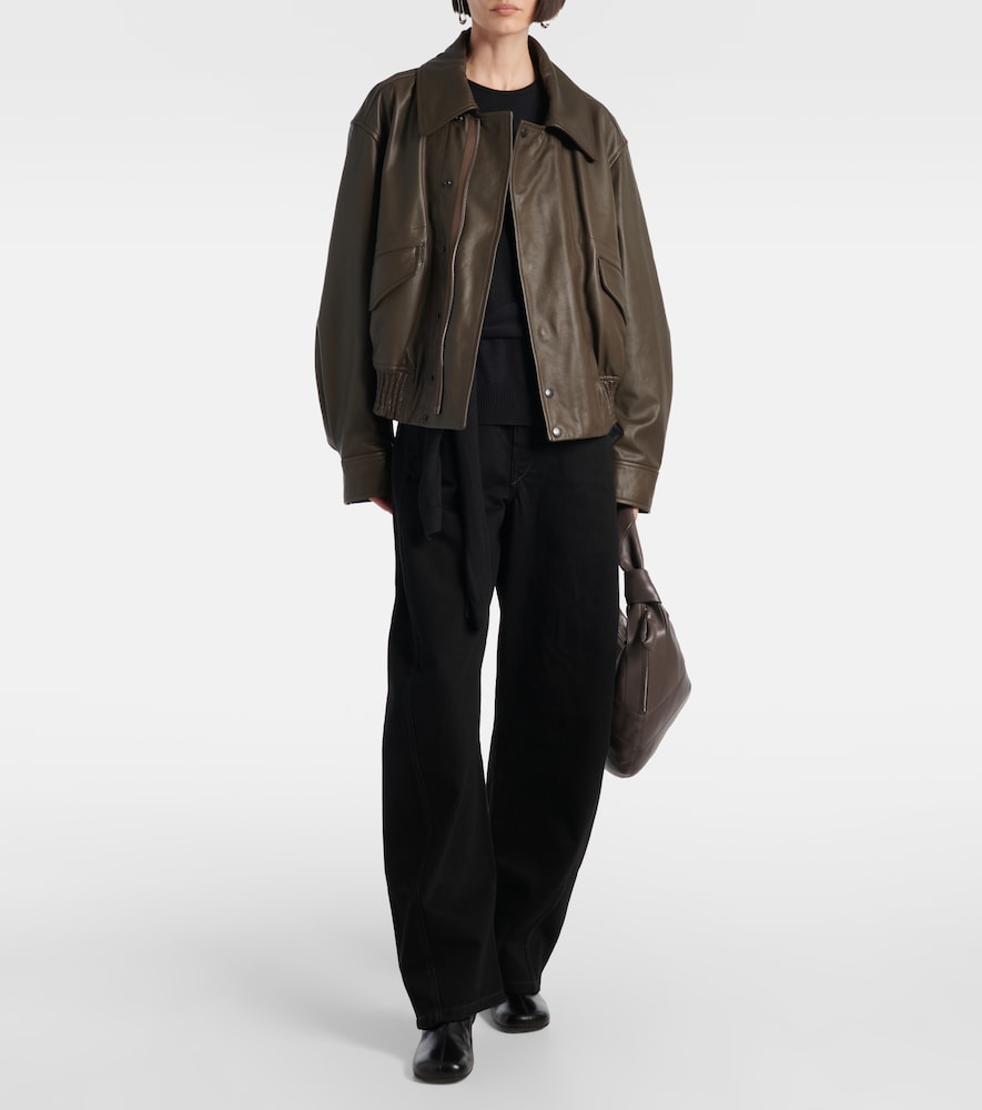 LEMAIRE Lemaire Anatomic 55 Leather Ankle Boots