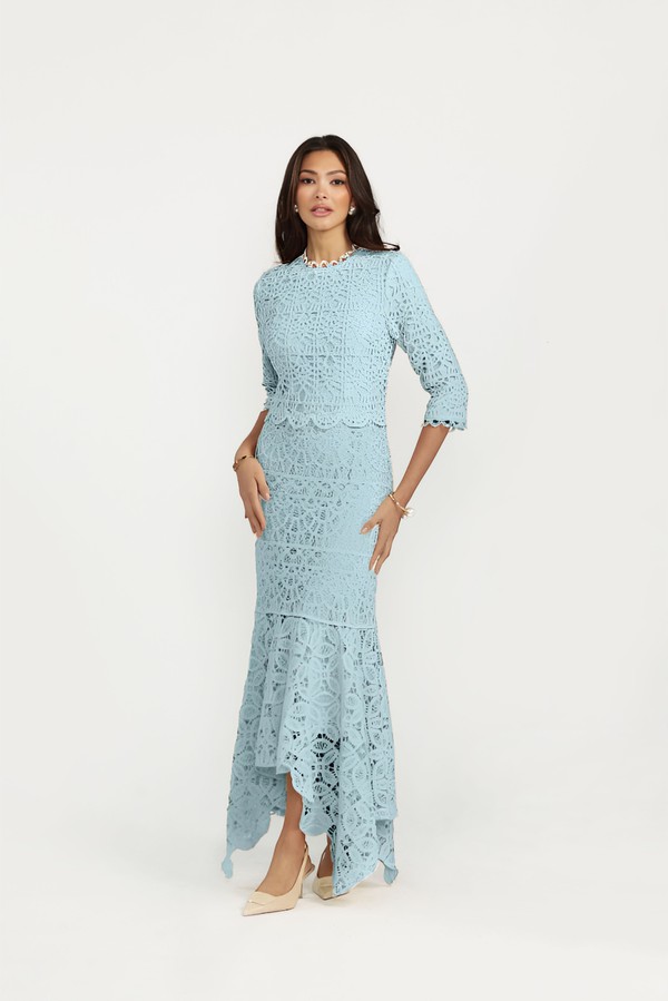 off the shoulder lace beach wedding dress Ombreprom Off-the-Shoulder Chiffon Sweetheart Floor Length Bridal Gown color-saltwater-stripe Color:Blue/ Champagne Cotton Lace Double Breasted Blazer Dress