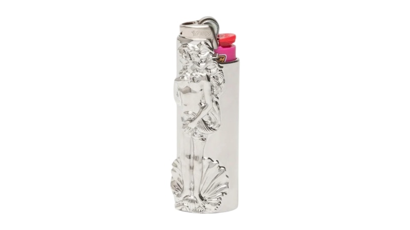 StüSsy Metal Venus Lighter Case - Silver | Editorialist