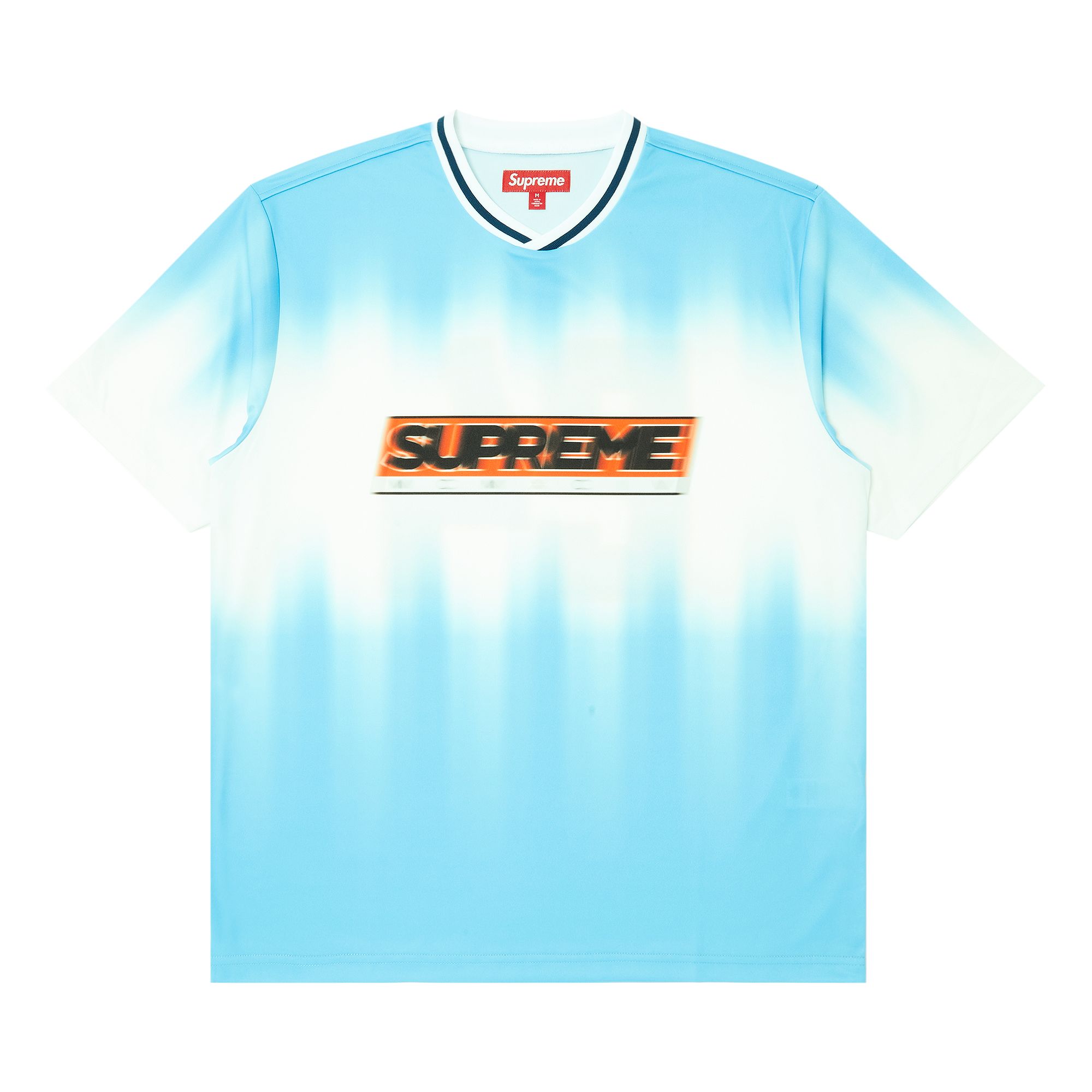 Supreme Blur Soccer Jersey - Blue | Editorialist