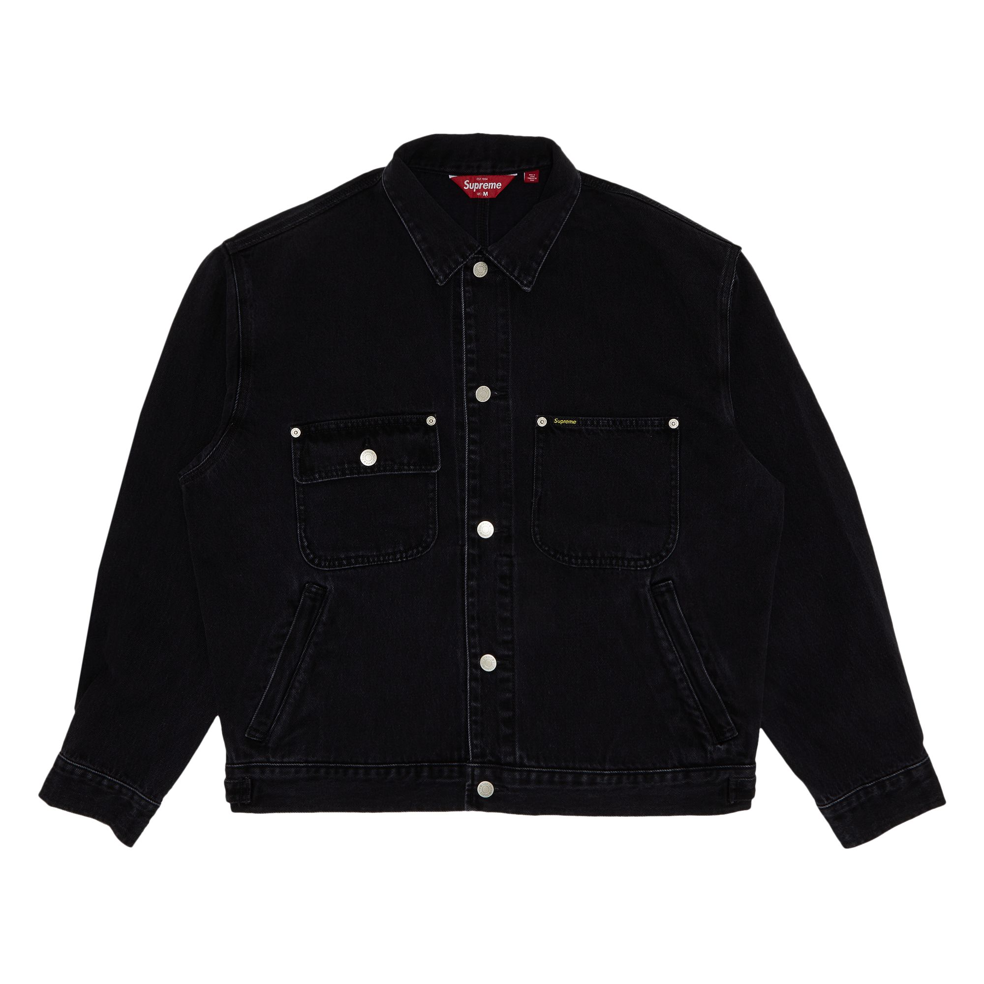 Supreme Arc Denim Coaches Jacket - Black | Editorialist