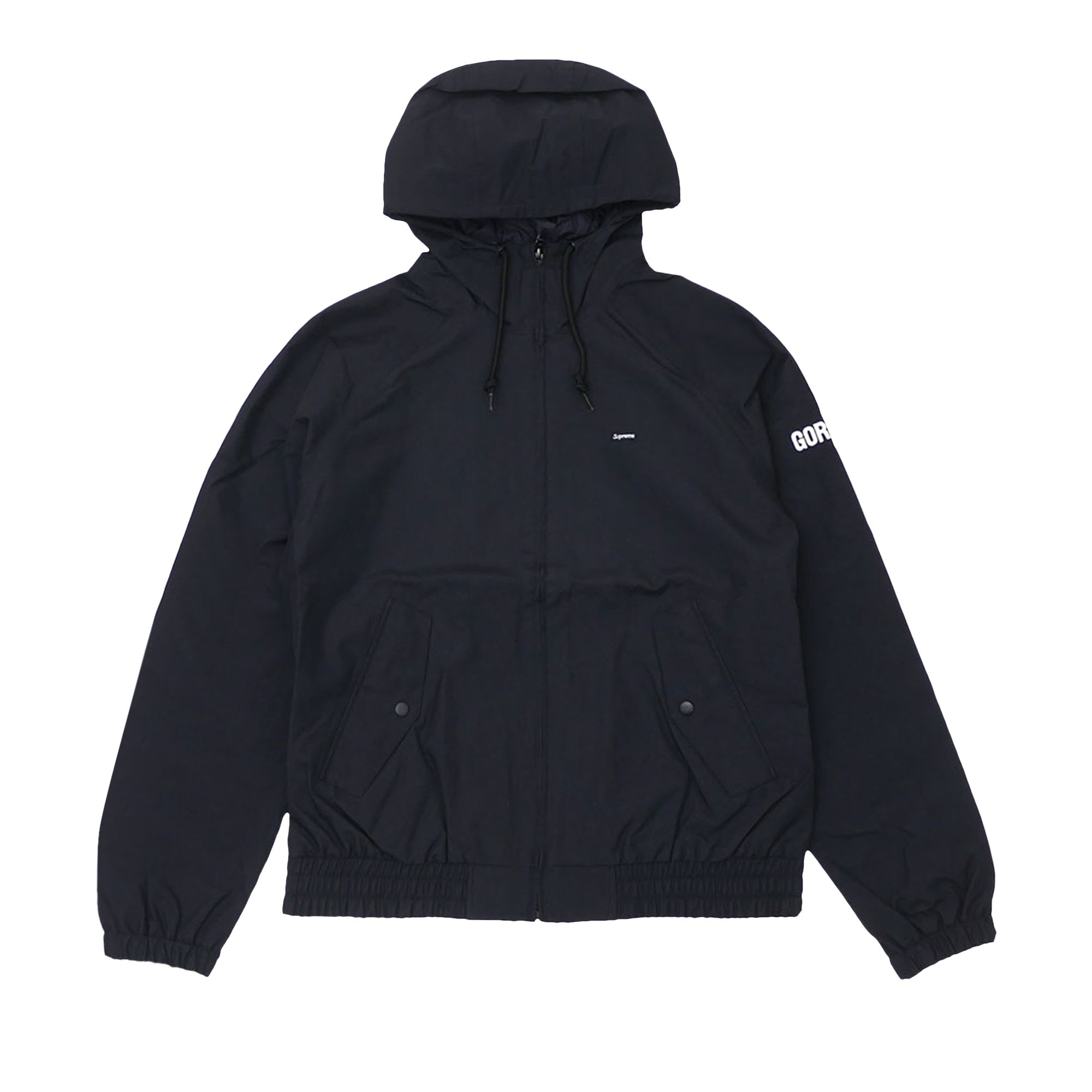 Supreme Gore-Tex Hooded Harrington Jacket - Black | Editorialist