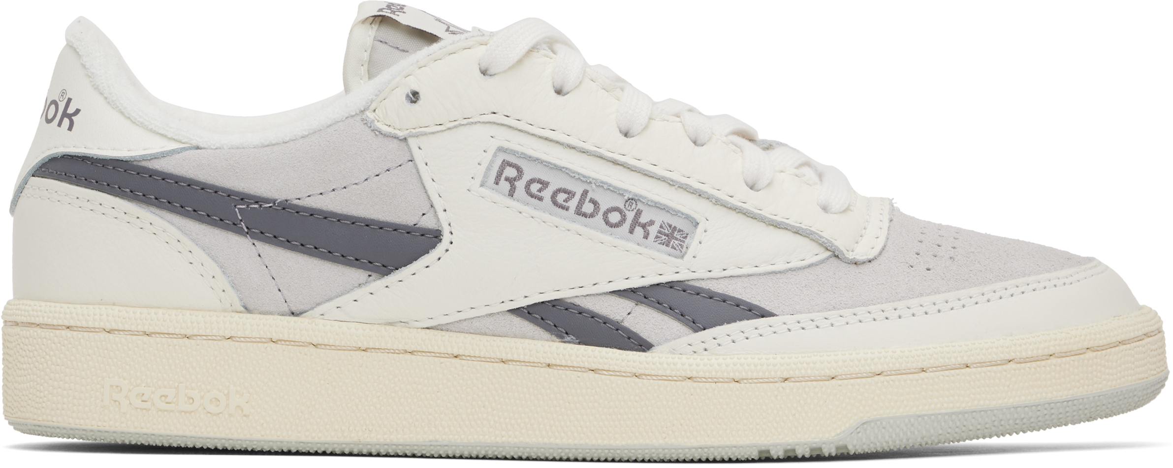 Reebok Club C Revenge Vintage Ii Sneakers In Chalk/Mistgrey/Overc