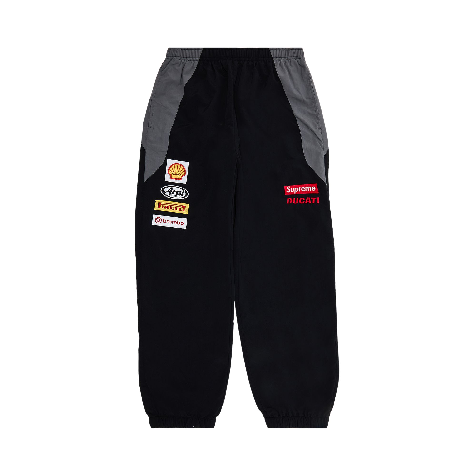 Supreme X Timberland Reflective Taping Track Pant - Black 