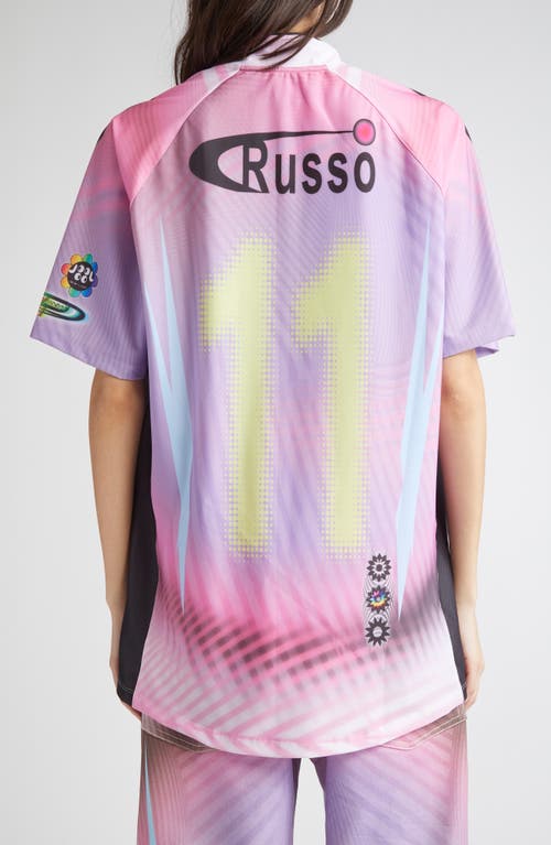 Paolina Russo Oversize Short Sleeve Top - Pink | Editorialist