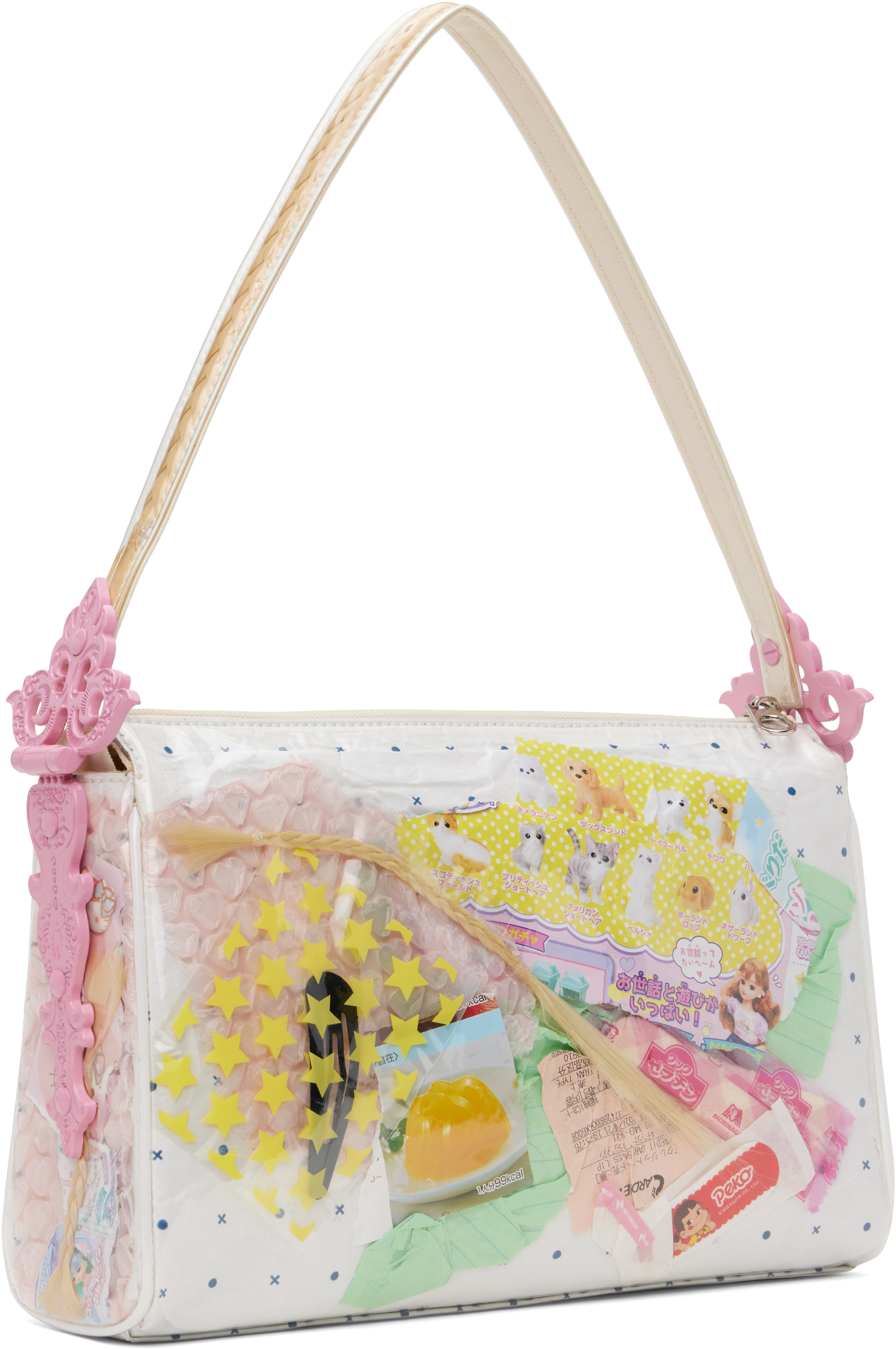 Ashley Williams Pink & White Spellbind Bag - Trash | Editorialist