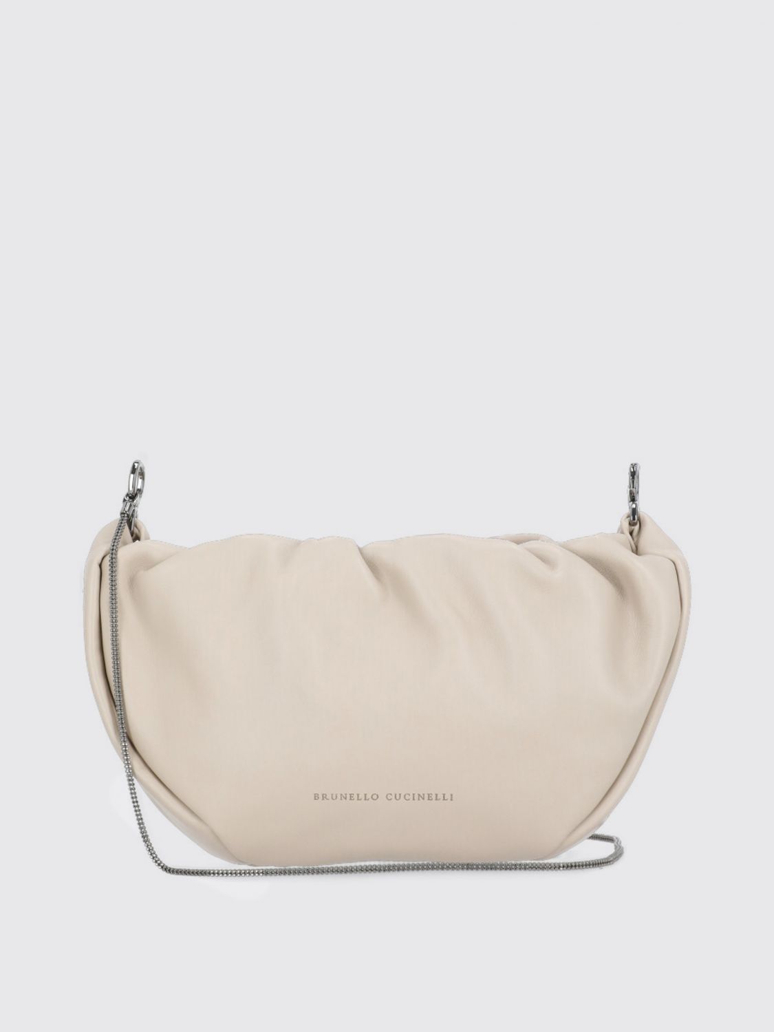 Brunello Cucinelli Clutch In Beige - 45% Off | Editorialist