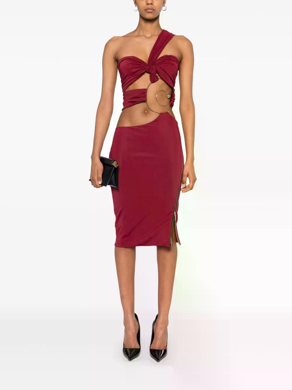 MITILIANE COUTURE MITILIANE COUTURE Cut-Out Midi Dress