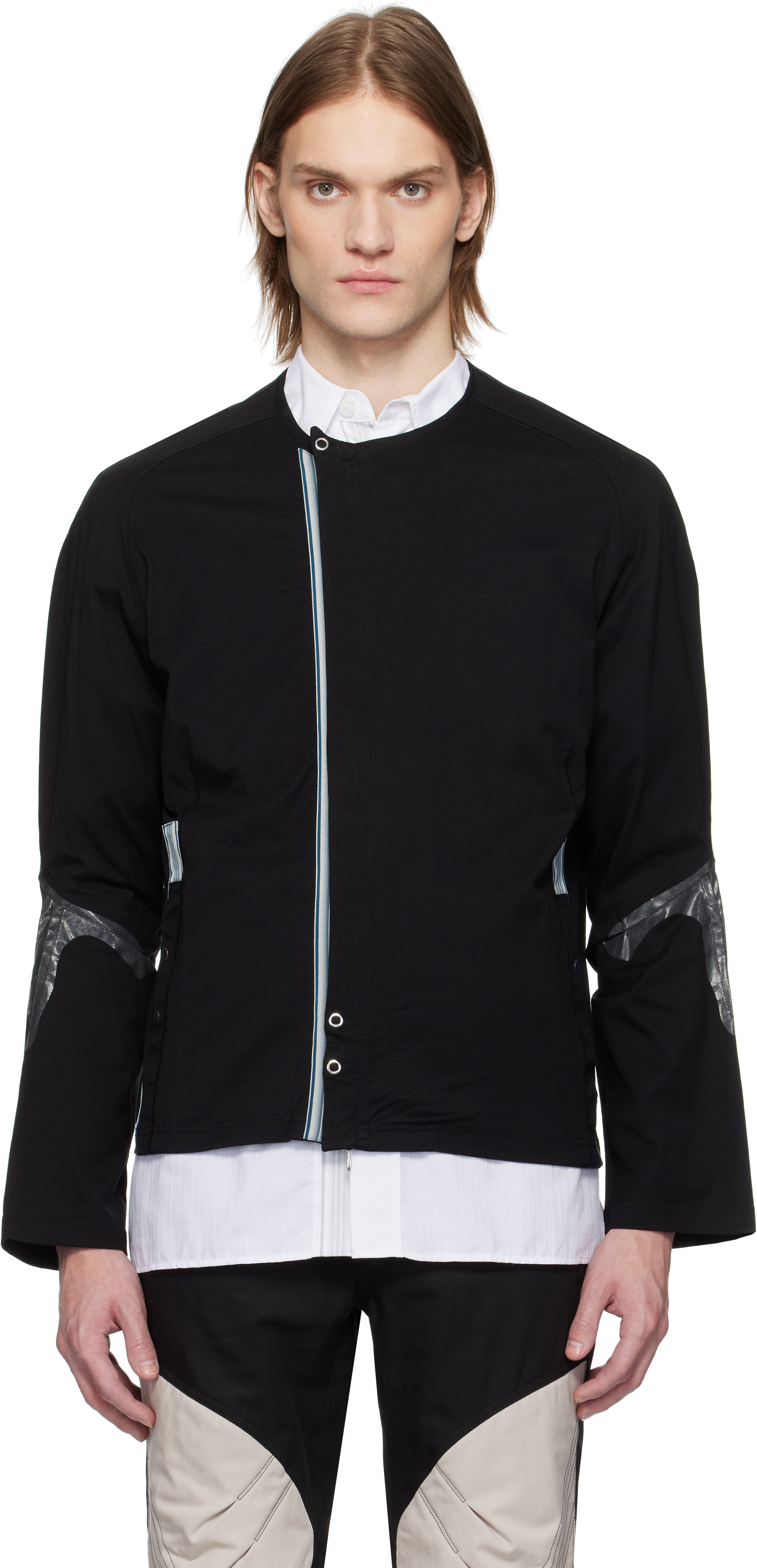 Kiko Kostadinov Alec K-Dart Jacket In Black - 60% Off | Editorialist