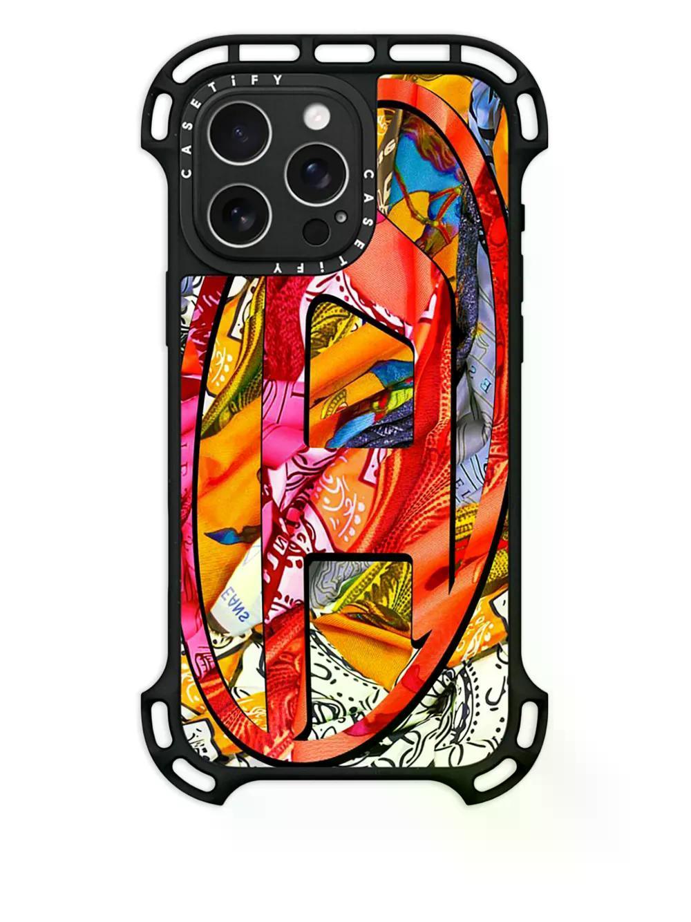 DIESEL iPhone16proケース　CASETIFY Women's Magsafe Oxidized Case iPhone 16 Pro | Multicolor | Diesel