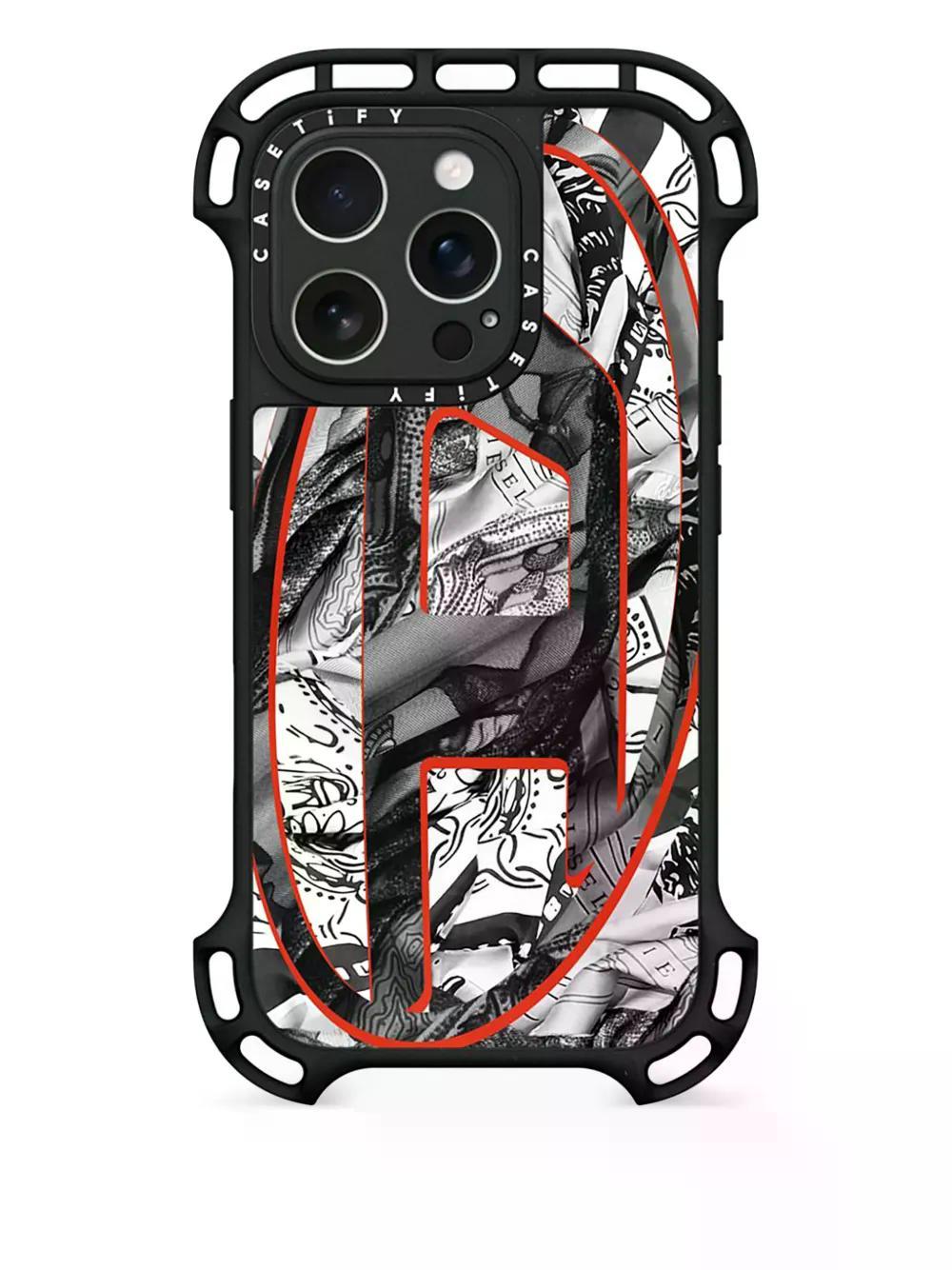 DIESEL・ CASSETIFY 【iPhone 16pro】 DIESEL® X Casetify Moulded Iphone 16 Pro Case - Black | Editorialist