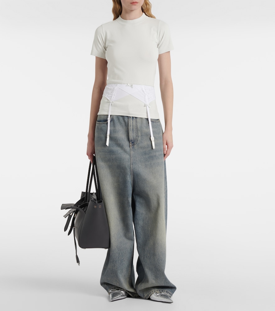 BALENCIAGA Balenciaga Lingerie Cotton-Blend Jersey T-Shirt