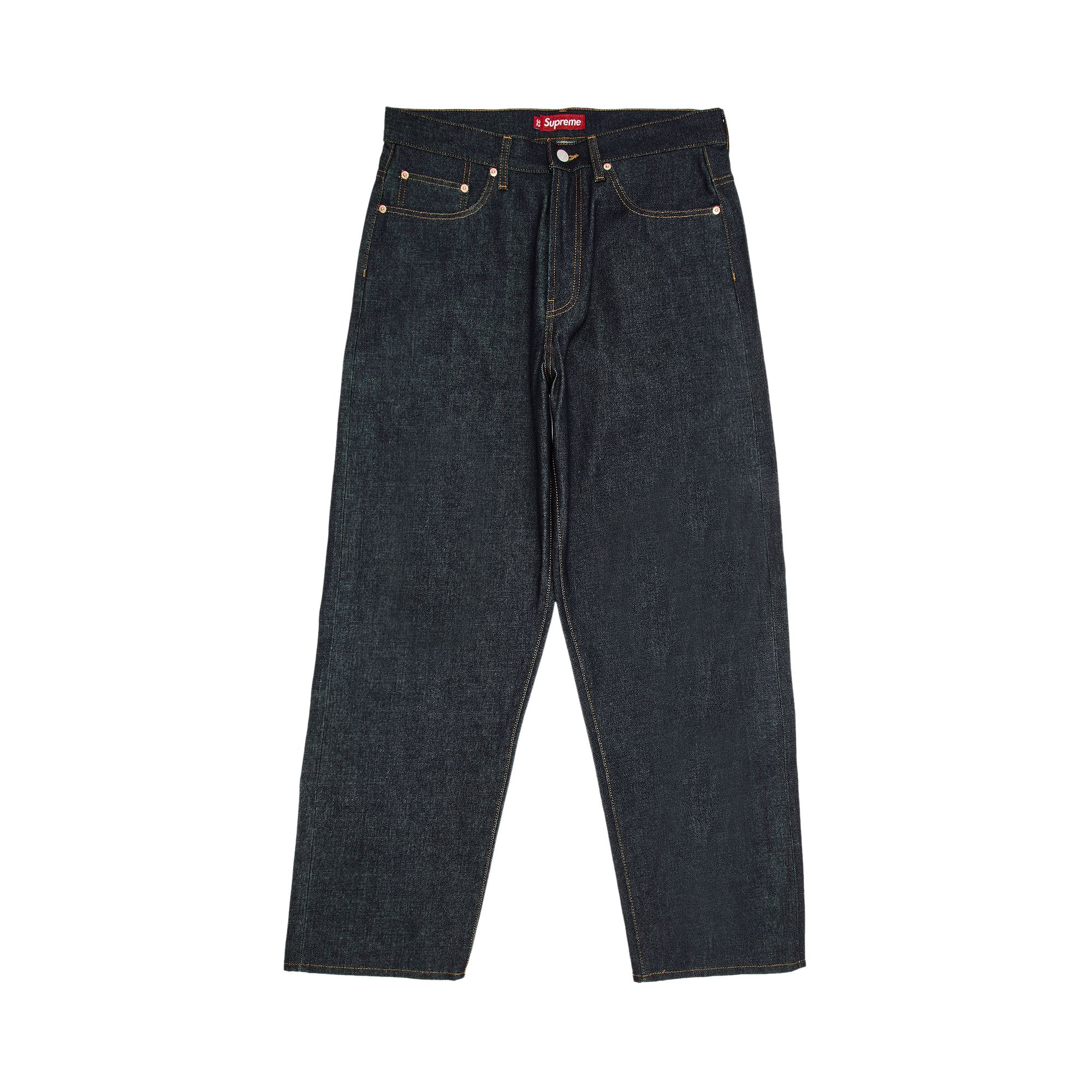 Supreme Rigid Baggy Selvedge Jean - Rigid Indigo | Editorialist