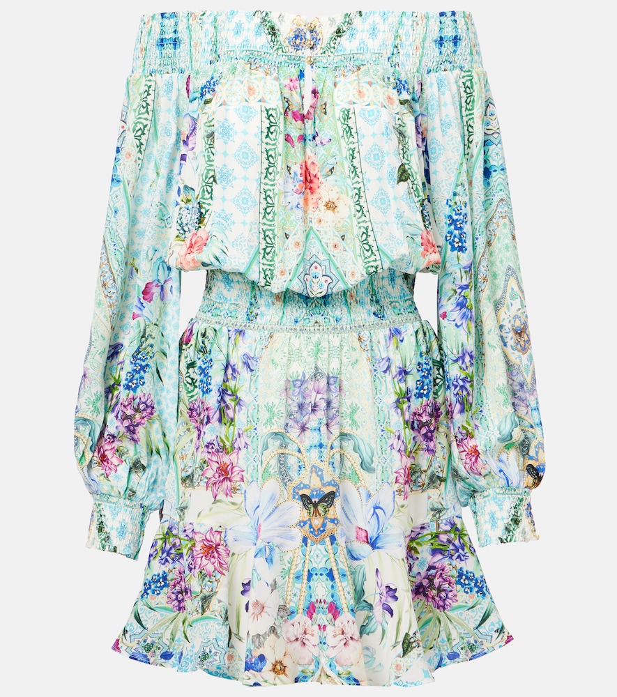 ETRO Floral-Pattern Mini Dress