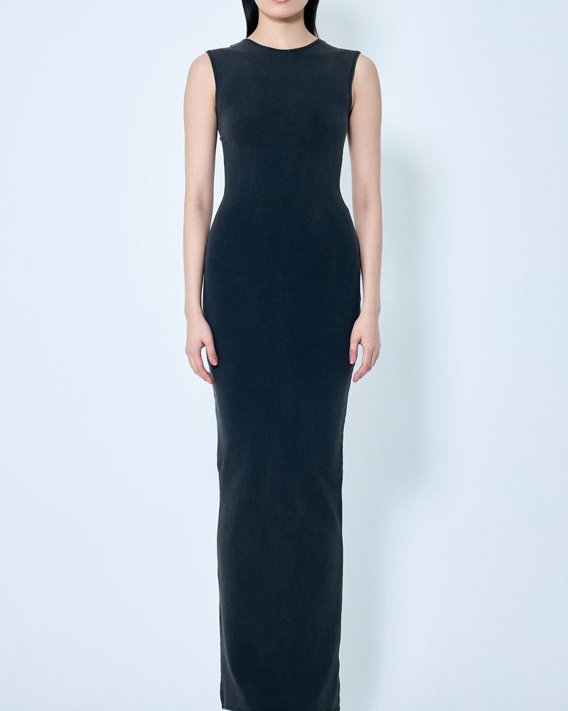 Entire Studios Sleeveless Maxi Dress In Black - 81% Off