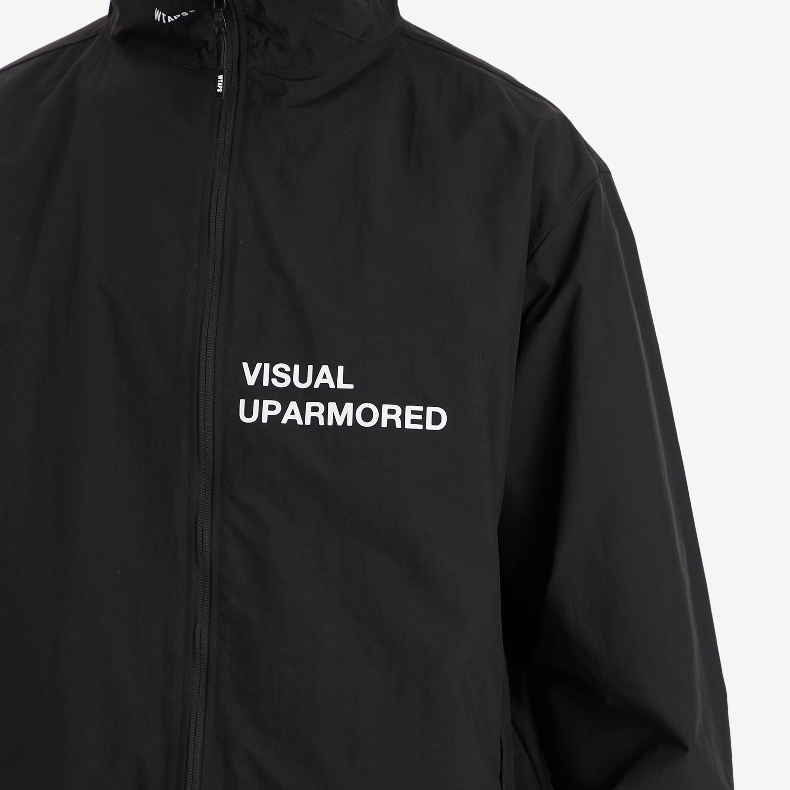 Wtaps Pertex Track Jacket In Black | Editorialist