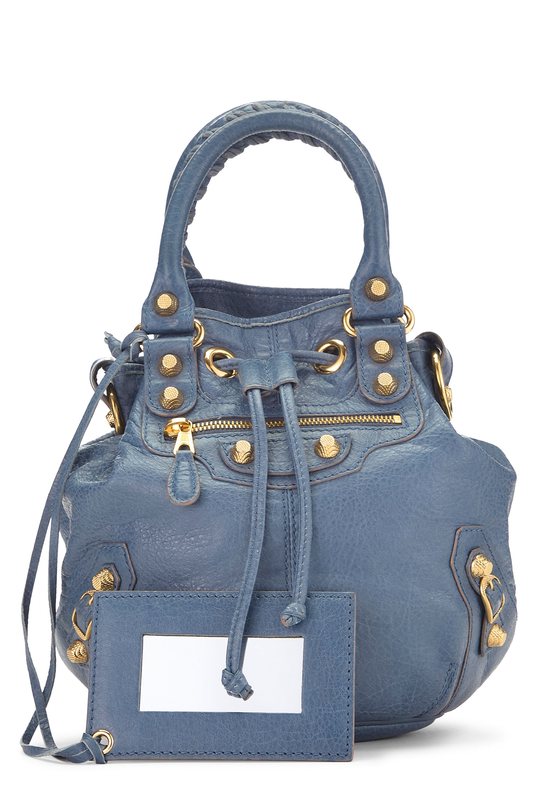 Balenciaga Classic Pompon Mini - Blue | Editorialist display picture 2