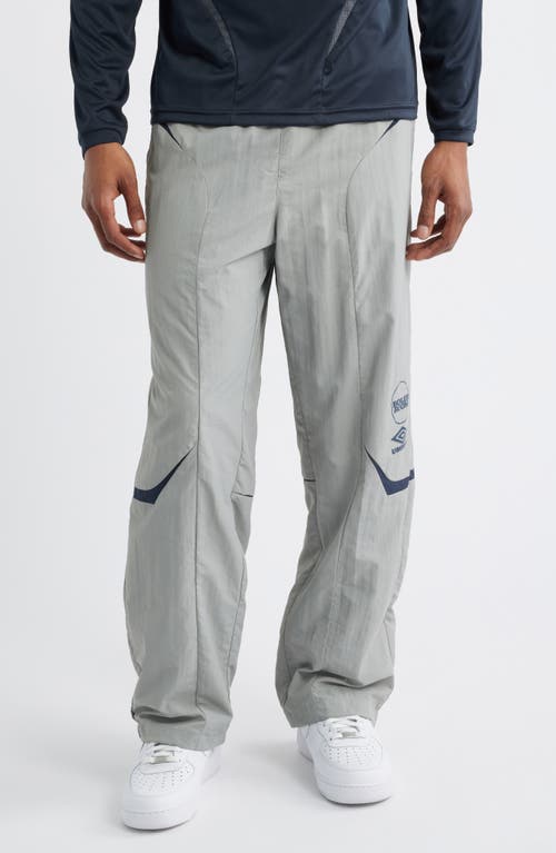Boiler Room X Umbro Shell Track Pants In Grey 30% Off Editorialist