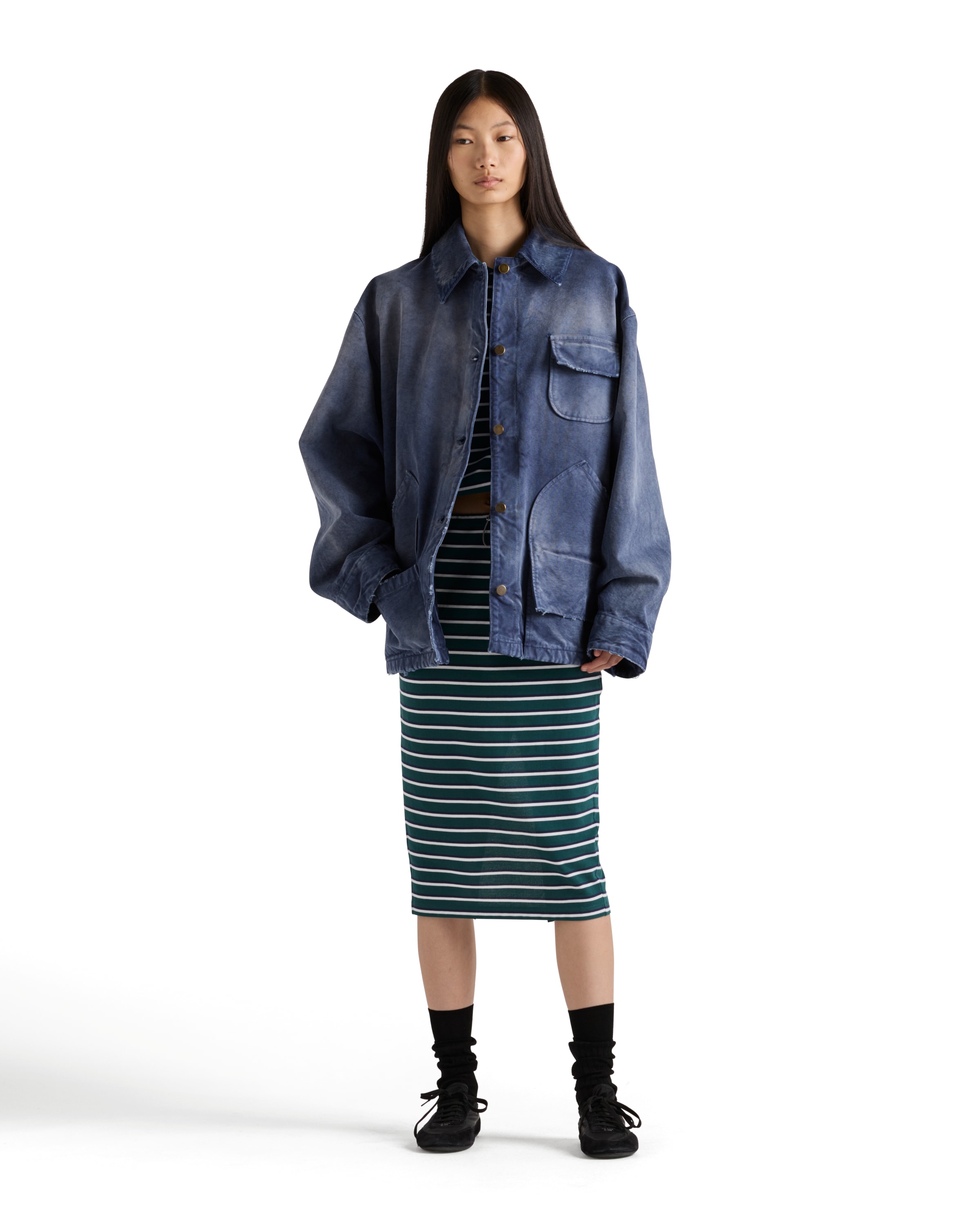 PRADA Canvas Trucker Jacket