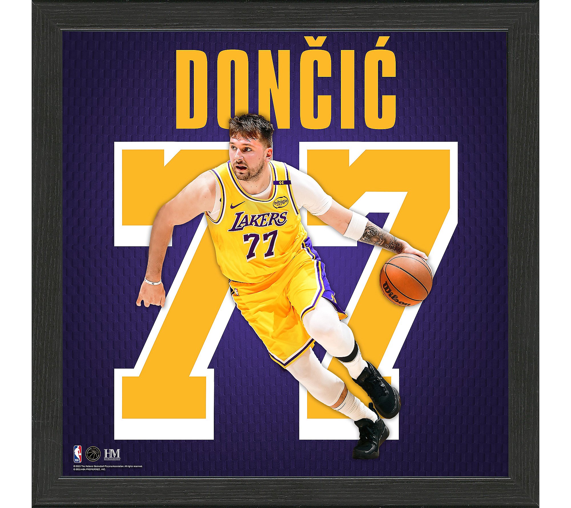 Highland Mint Luka Doncic Los Angeles Lakers Im Pct Jrsy Frame - One ...