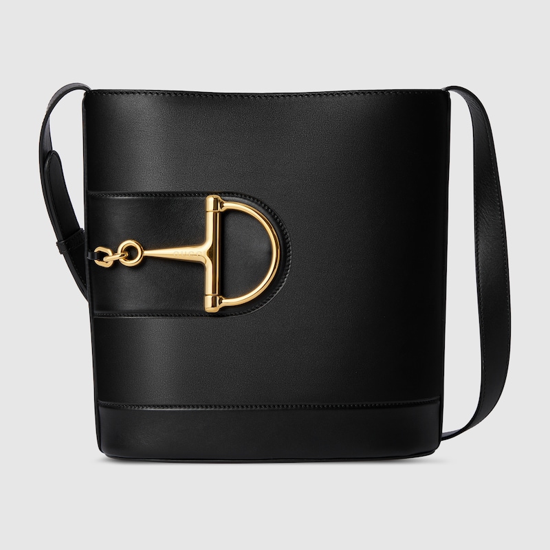 Gucci 73 Medium Bucket Bag - Black | Editorialist