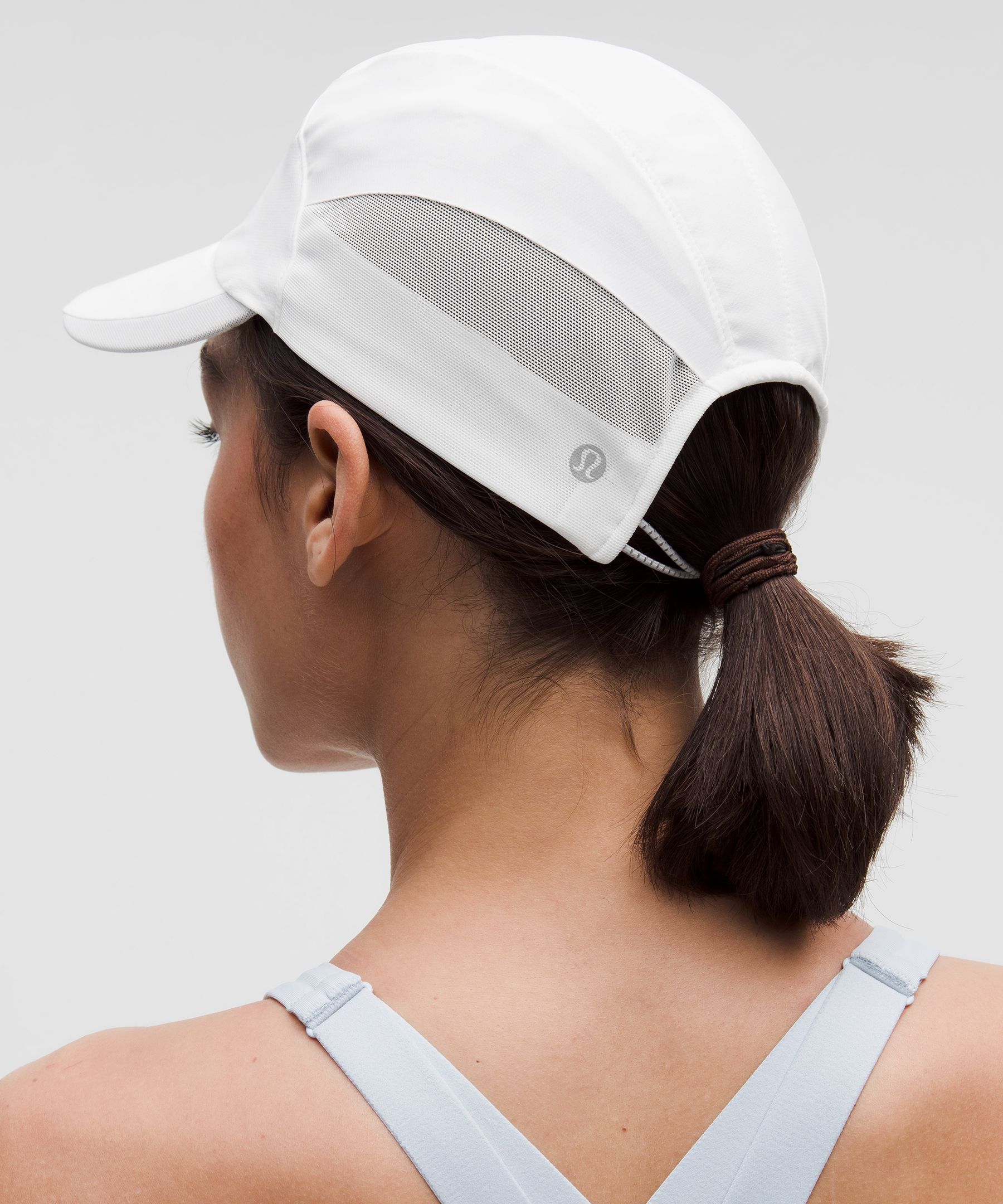 Lululemon Lightweight Mesh Panel Running Cap - White  display picture 2
