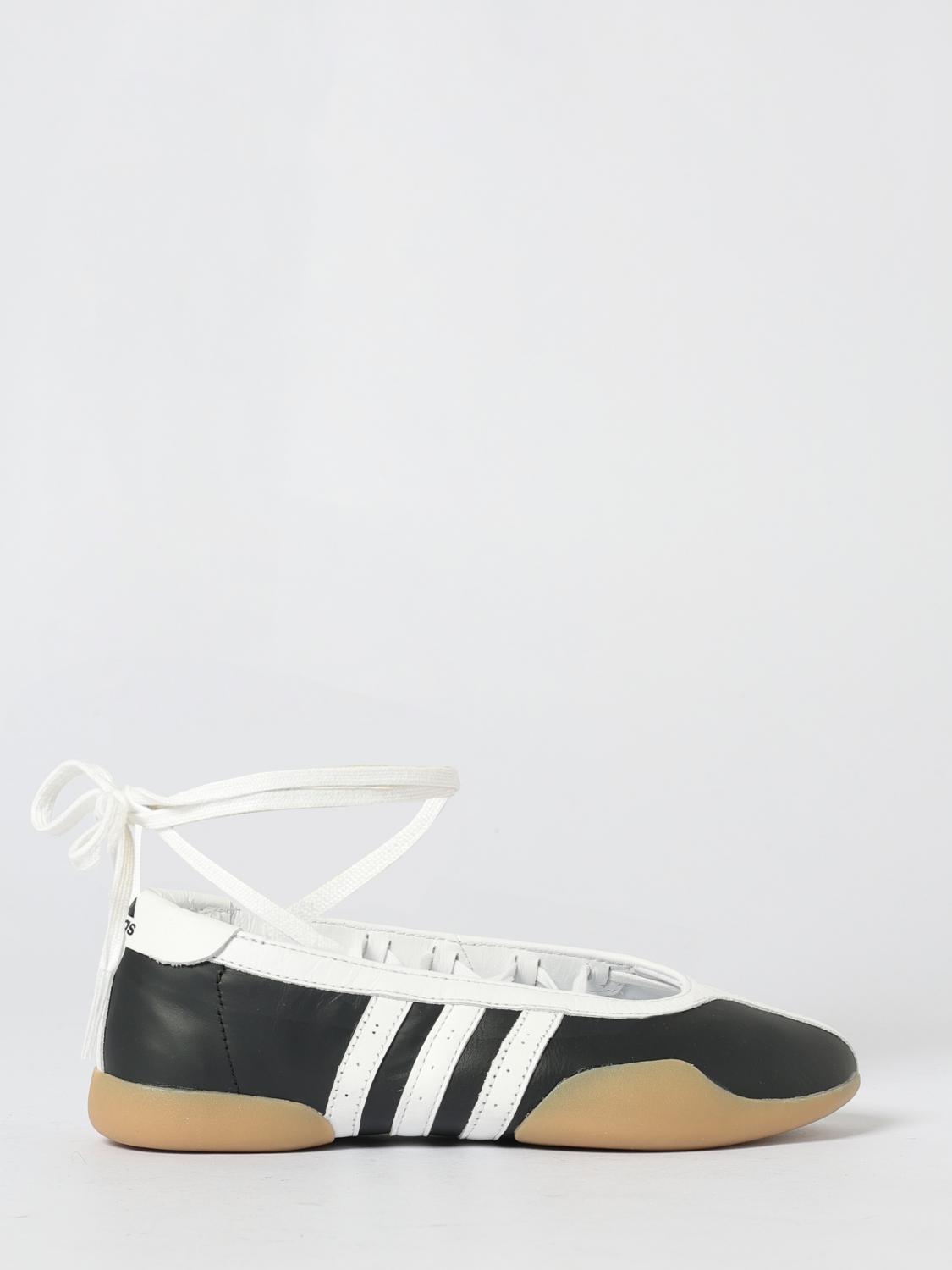 Adidas Originals Ballet Flats With Tie Fastening - Black - 35% Off |  Editorialist