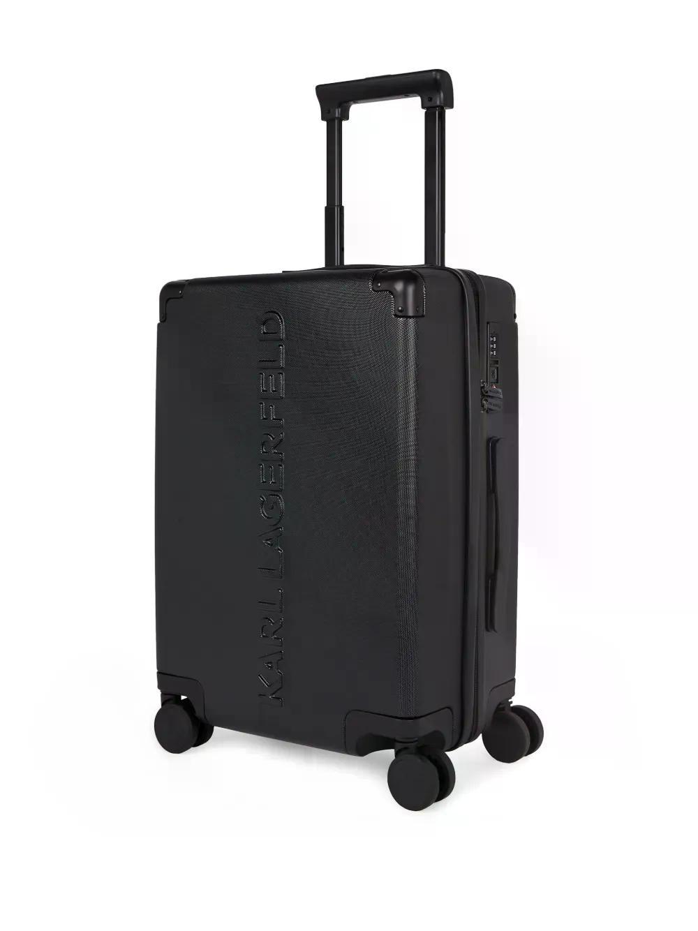 Guess Ederlo Trolley Suitcase Neutrals Editorialist