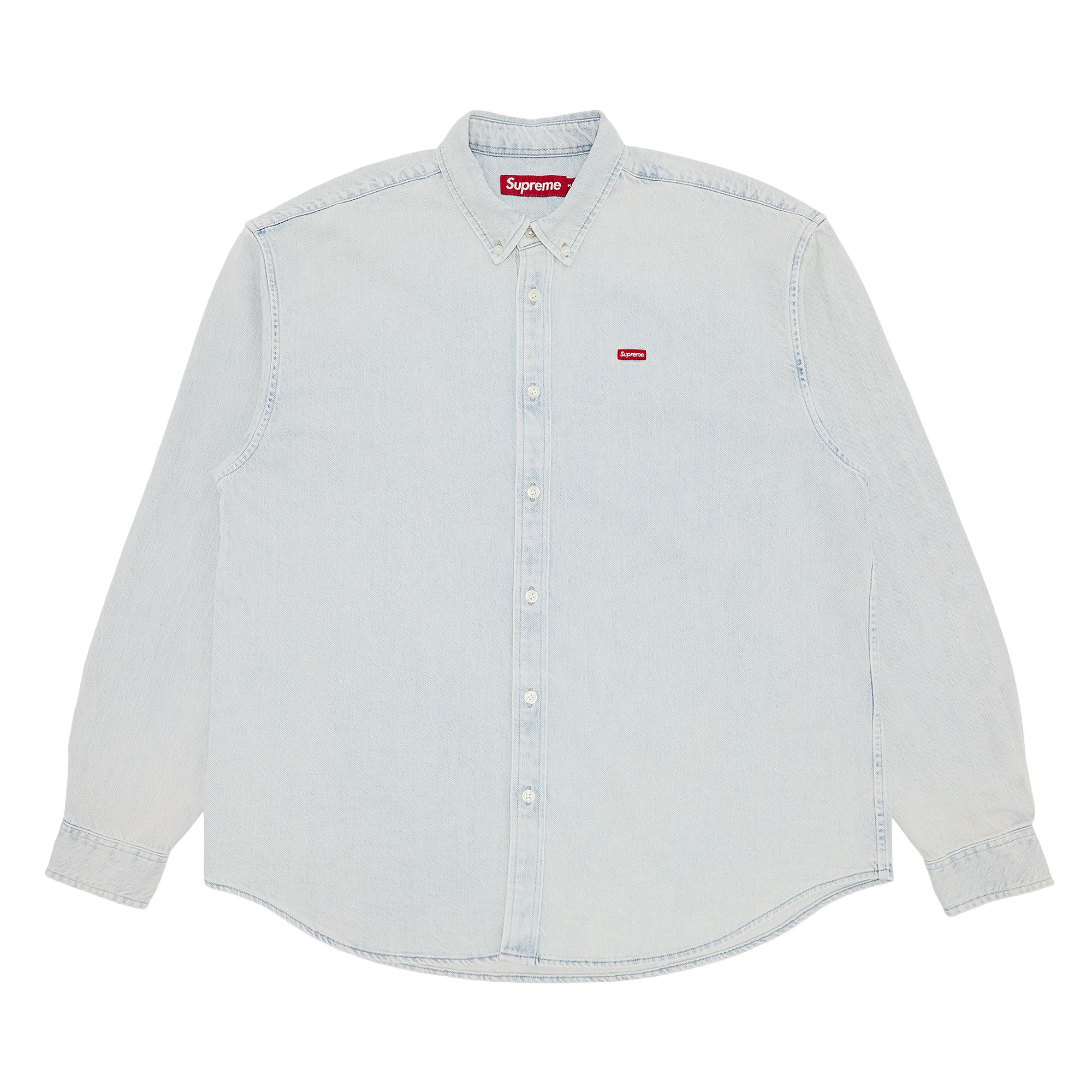 トップス Supreme Small Box Shirt Washed Blue Supreme Small Box Shirt 'Washed - Blue | Editorialist