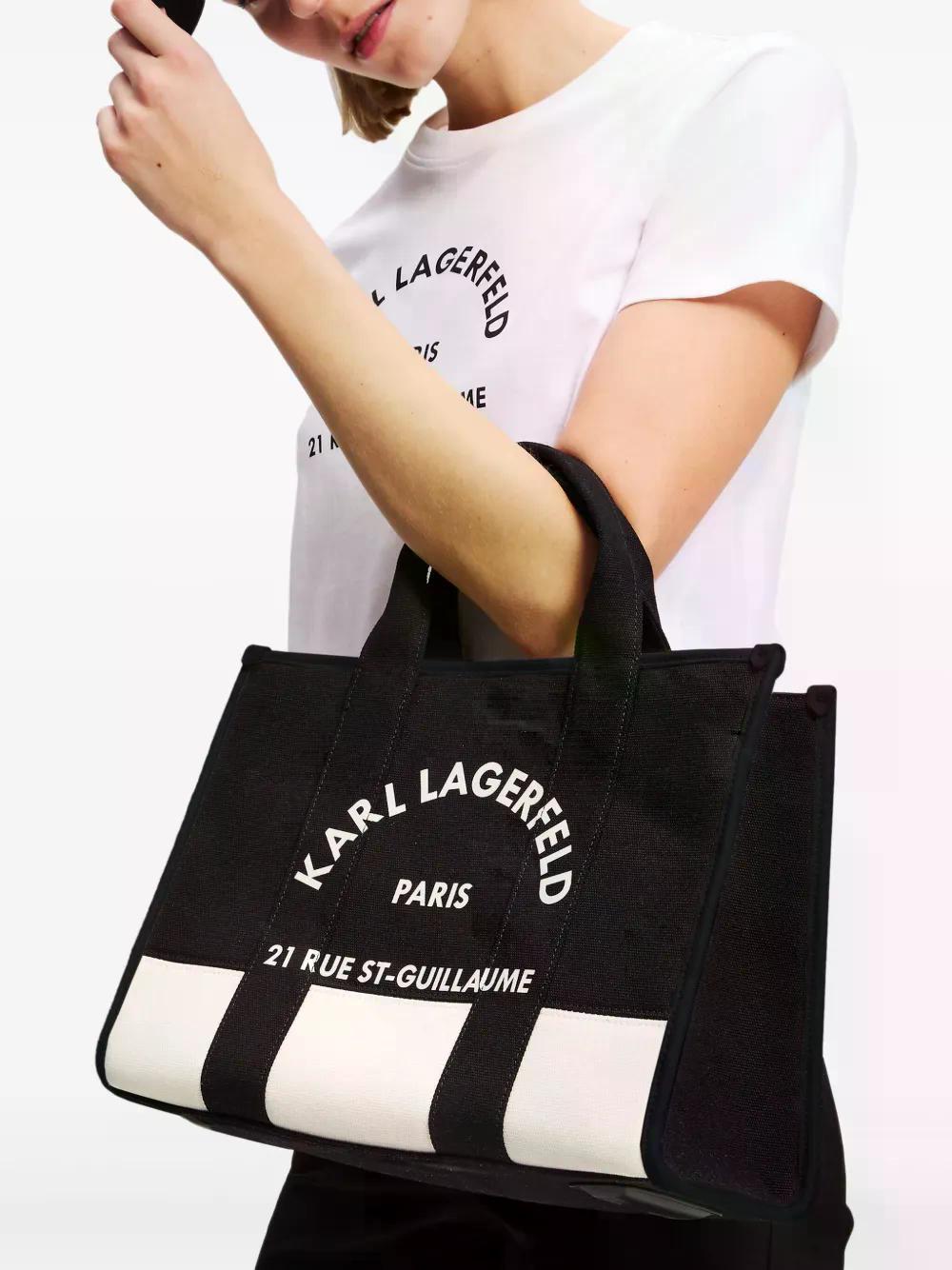 KARL LAGERFELD Medium Rue St-Guillaume Tote Bag