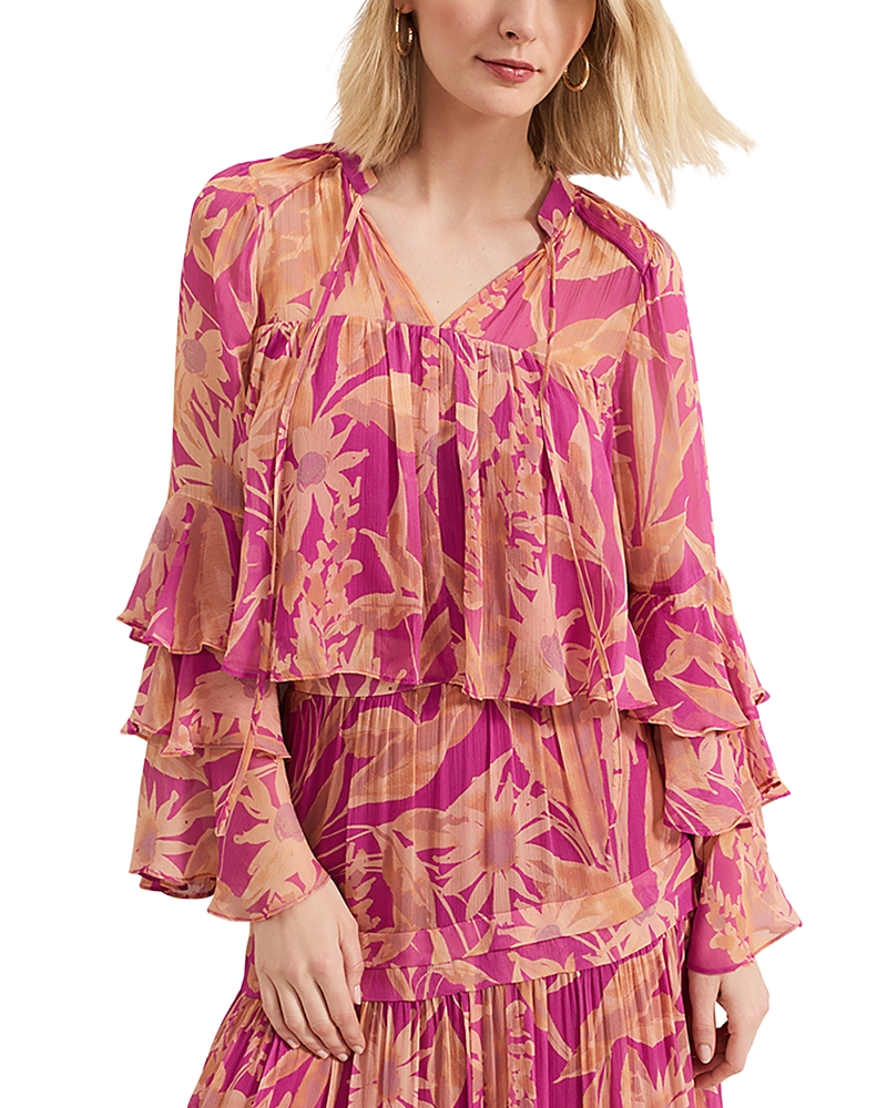 ESSENTIEL ANTWERP Essentiel Antwerp Floral Ruffled Camisole