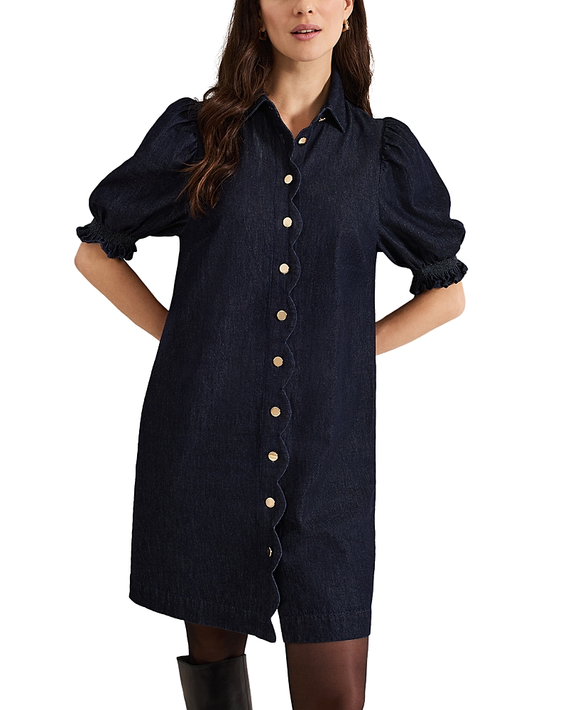 Phase Eight Candice Denim Shirt Dress Indigo Editorialist