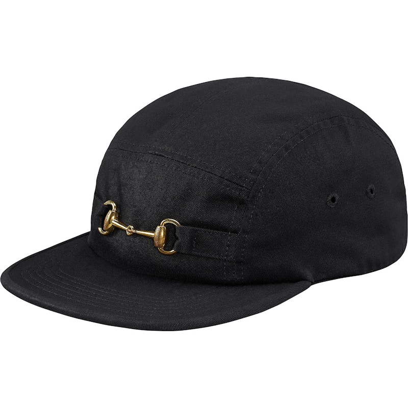 Supreme Horsebit Camp Cap - Black | Editorialist
