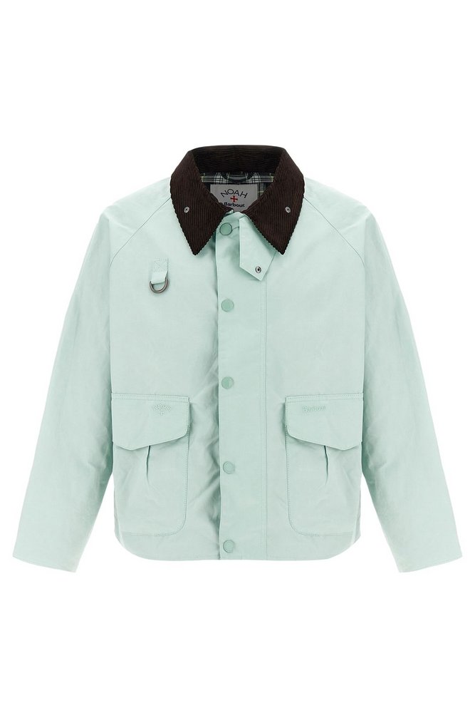 Barbour X Noah Wading Casual Jacket In Blue - 10% Off | Editorialist