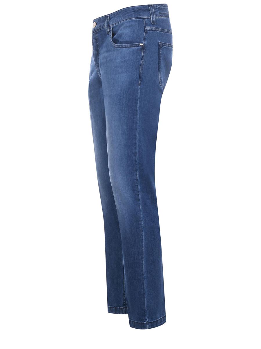 Entre Amis Denim Stretch Jeans In Navy - 27% Off | Editorialist