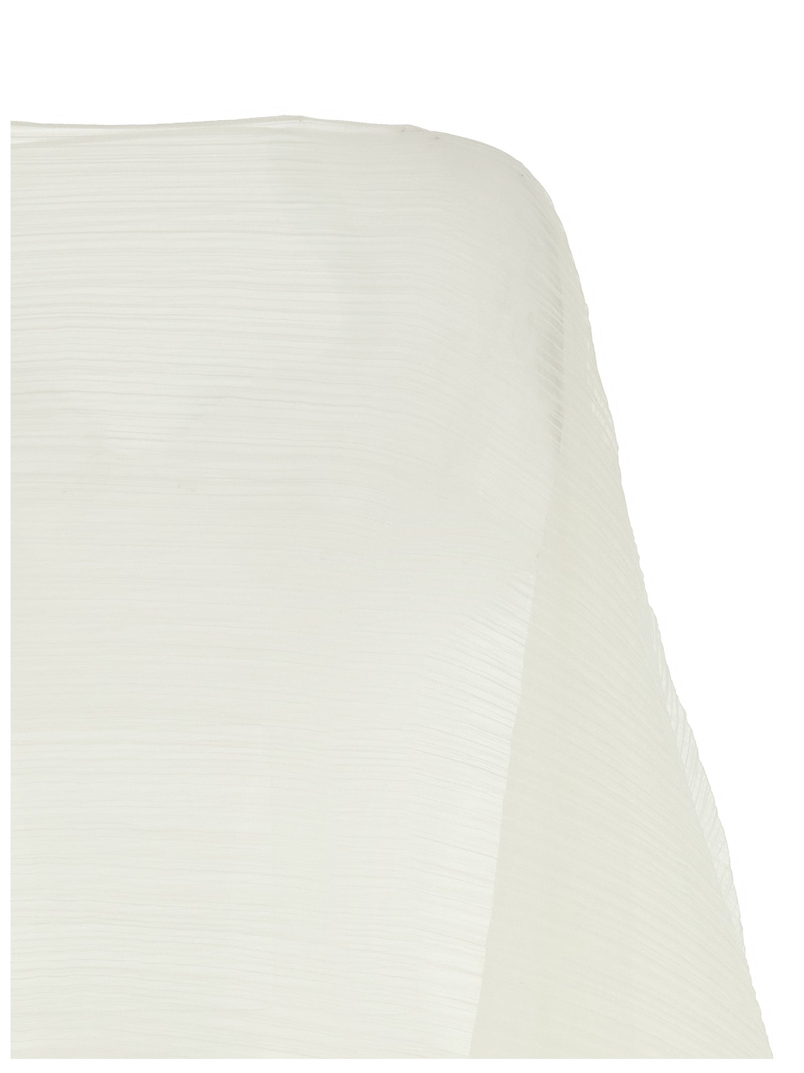 Issey Miyake Basic Madame-T Small Stole - White | Editorialist