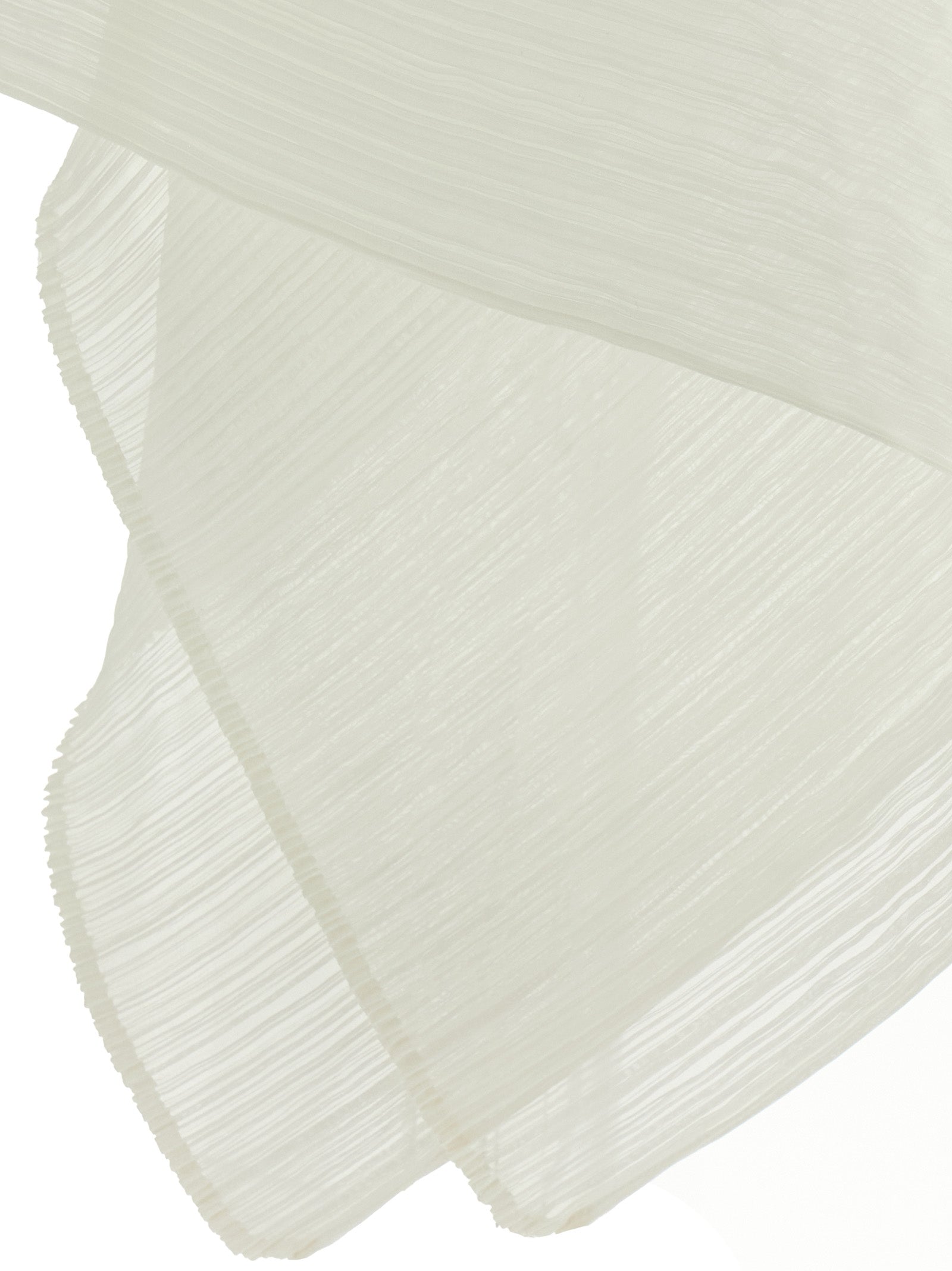 Issey Miyake Basic Madame-T Small Stole - White | Editorialist