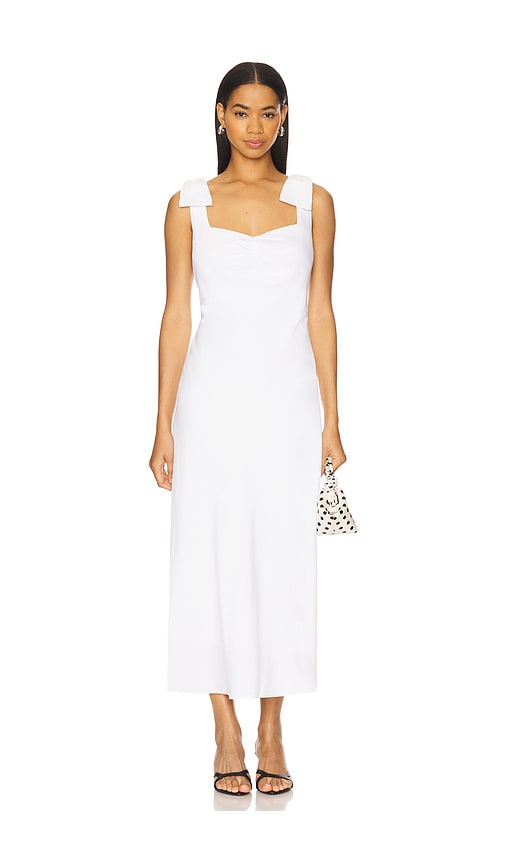 ASTR the Label | Zori Strapless Maxi Dress in Cream | Size L
