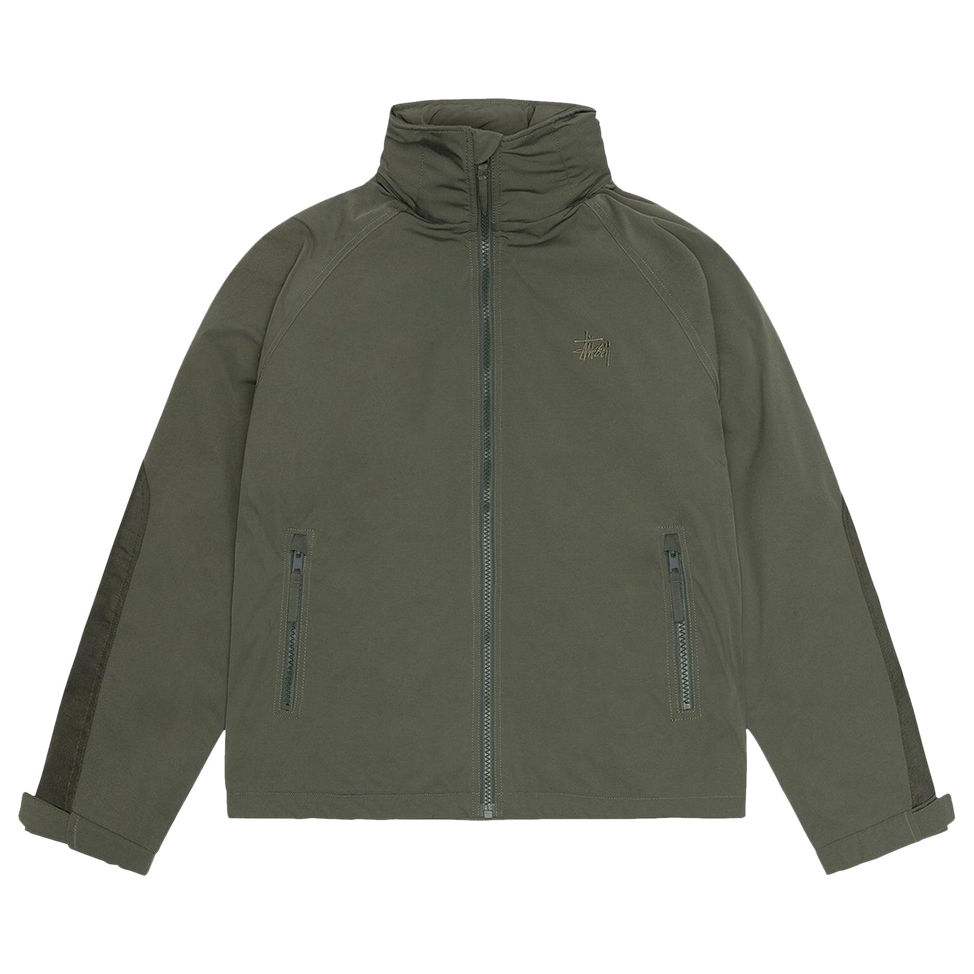 StüSsy Short Military Parka - Green | Editorialist